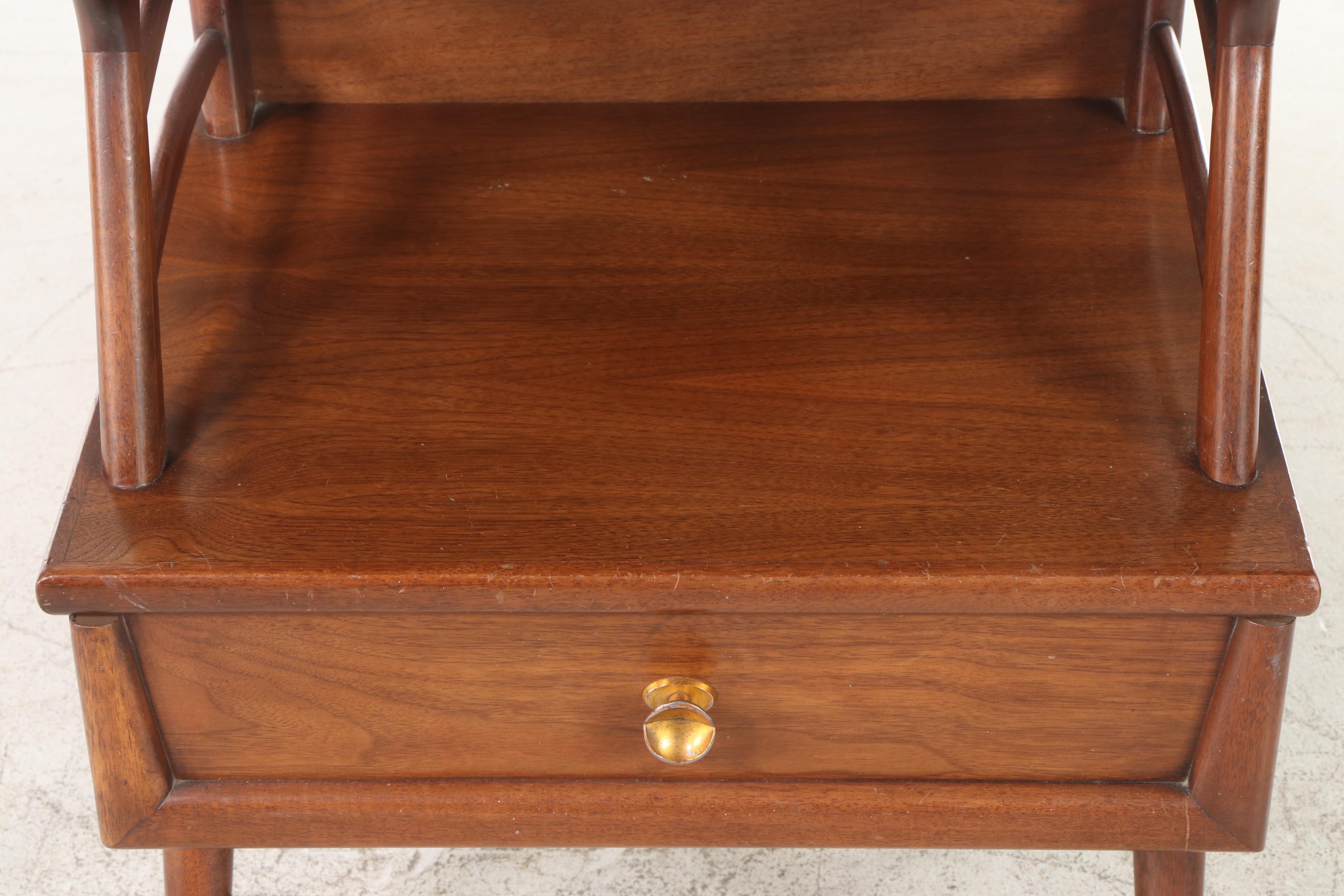 Kent-Coffey "The Appleton" Mid Century Modern Walnut and Mahogany ...