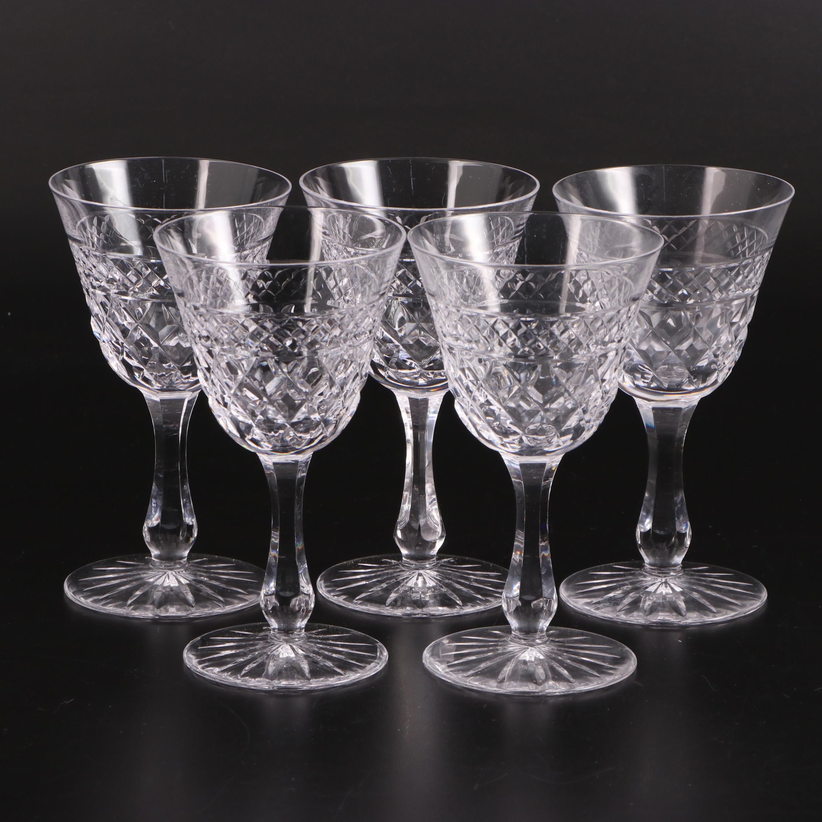 Bayel "Dubarry" Crystal Wine Glasses, Champagne Coupes, and Water ...