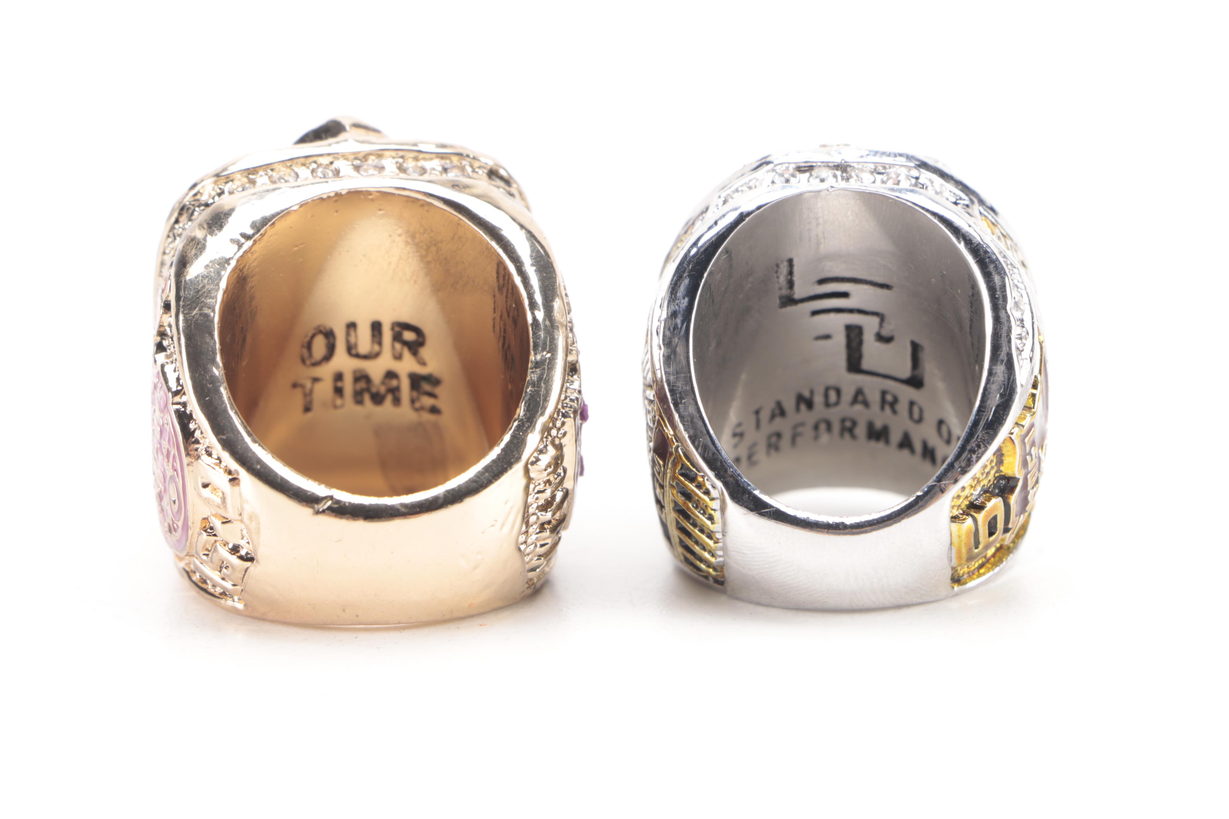 LSU Replica National Championship Rings With Burrow Personalized Ring ...