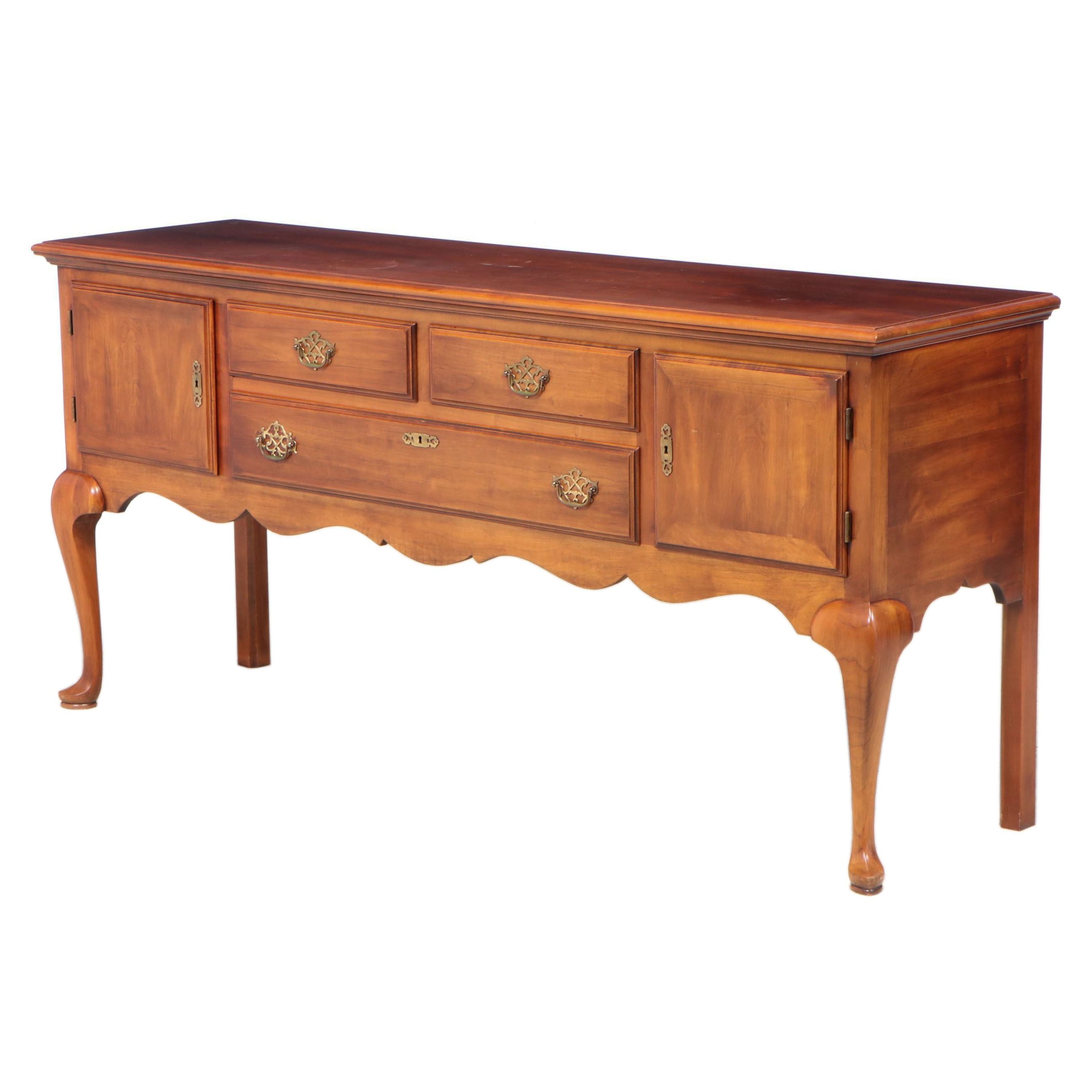 Statton "Trutype Americana" Queen Anne Style Cherrywood Sideboard | EBTH