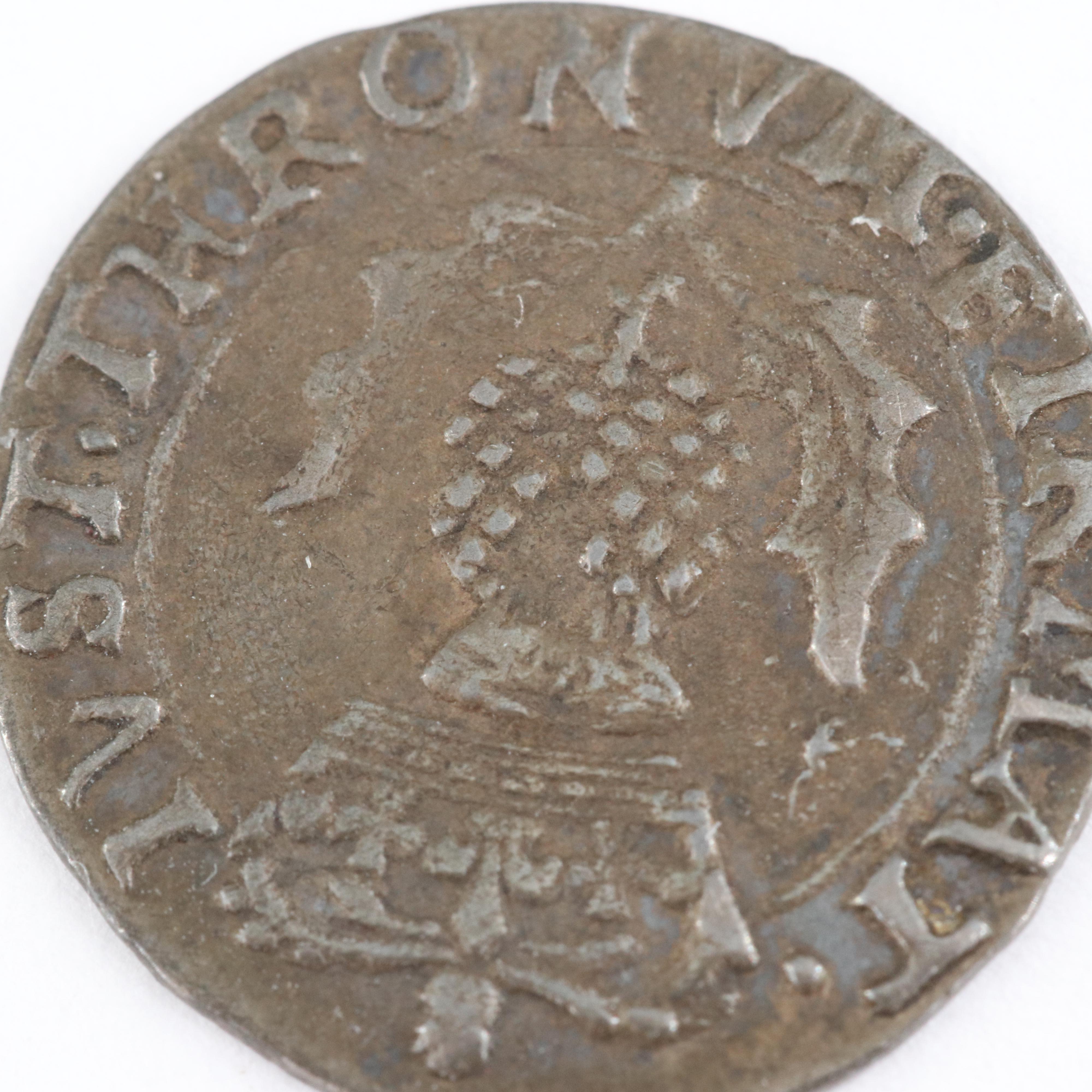 Scottish Hammered Twenty Pence Coin of Charles I, ca. 1637 | EBTH
