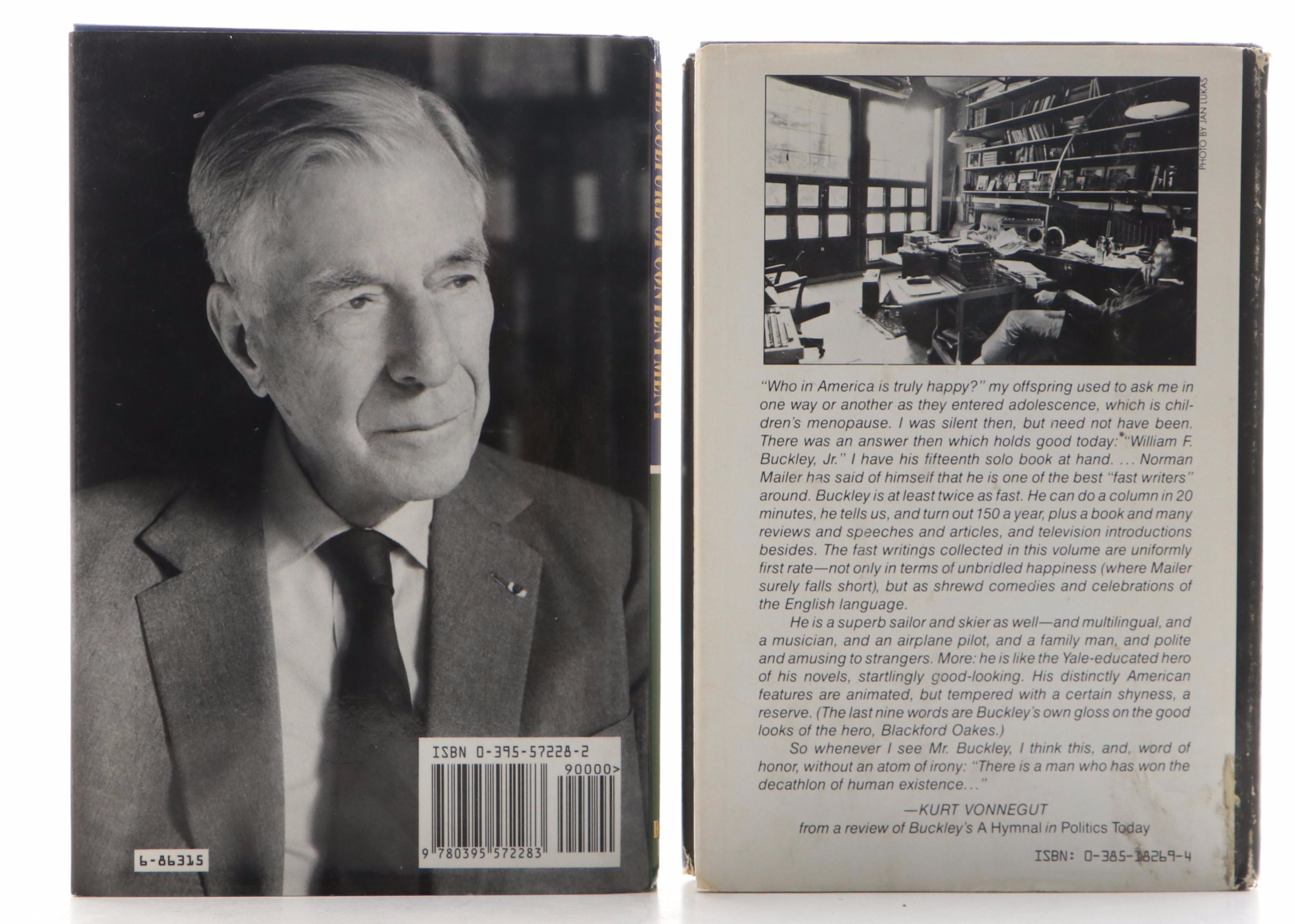Signed First Edition "Overdrive" by William F. Buckley Jr. and More ...