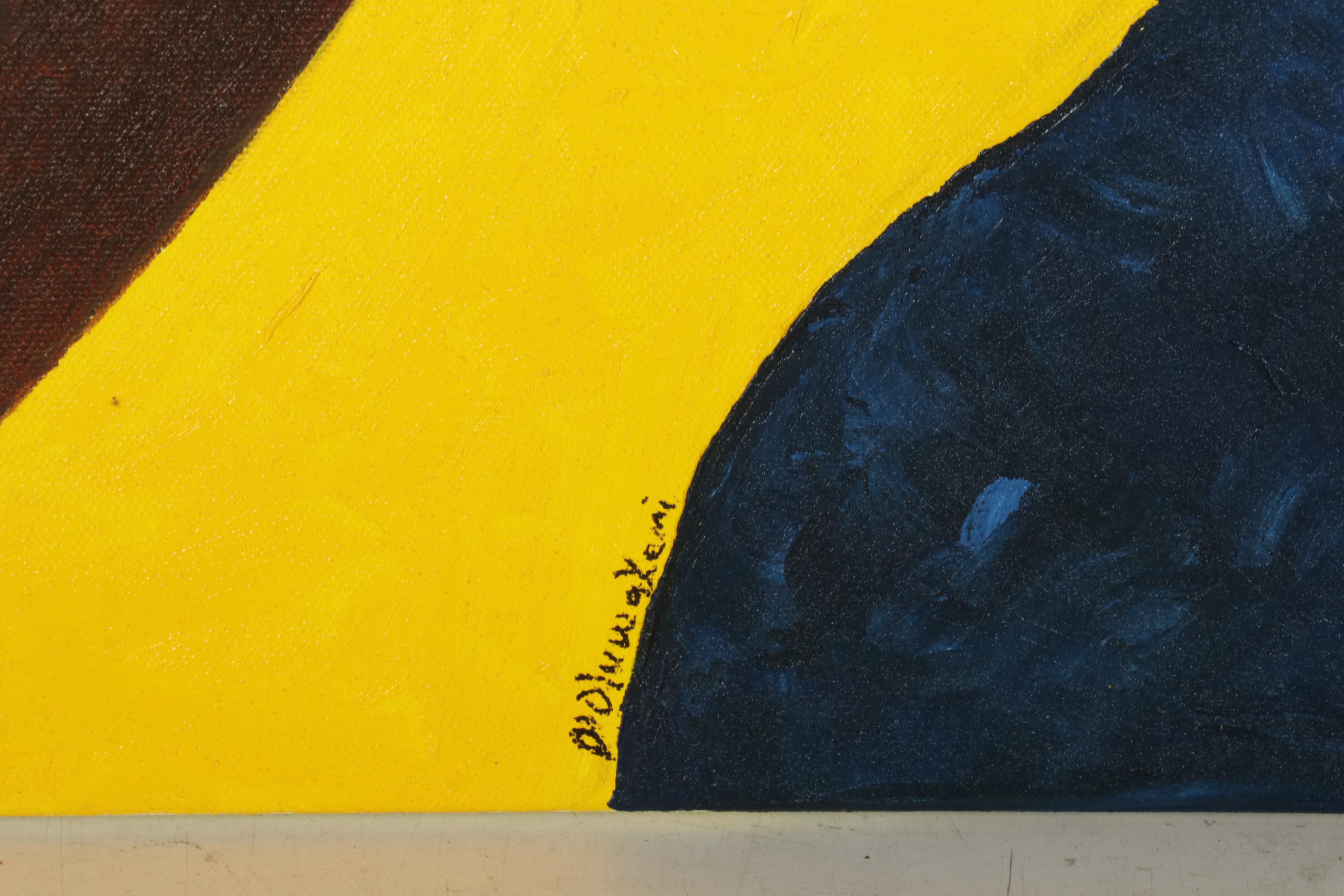 Oluwakemi Omowaire Portrait Oil Painting, 21st Century | EBTH