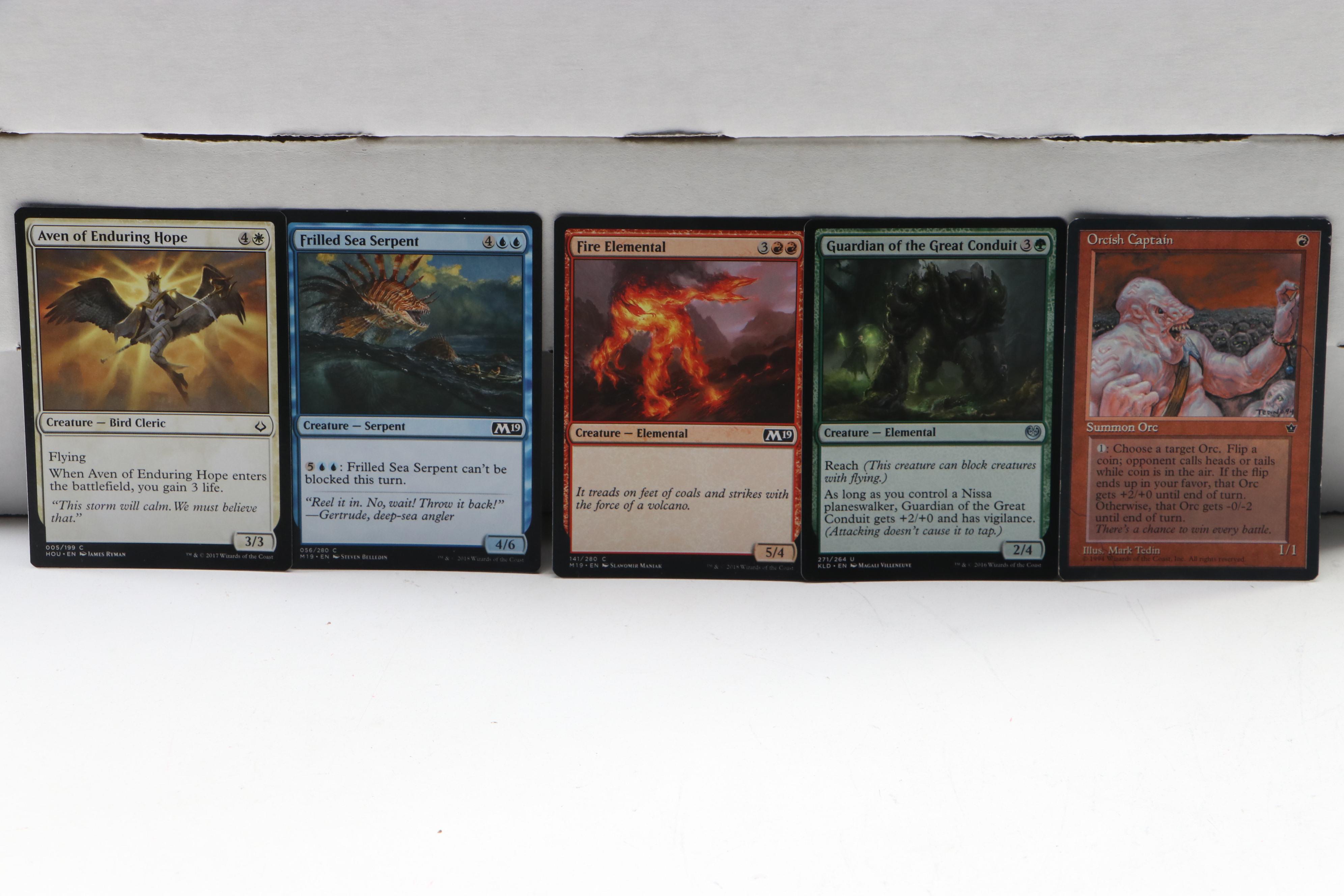 Magic: The Gathering Trading Cards with Uncommons and Playmats, 1990s ...