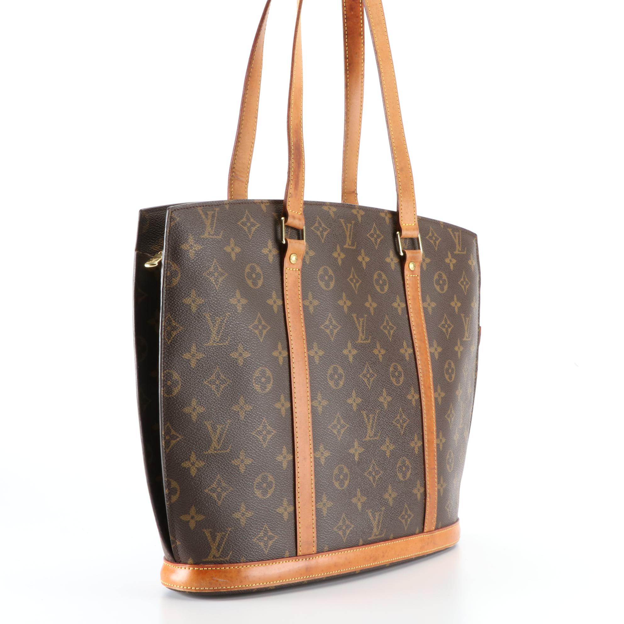 Louis Vuitton Babylon Tote in Monogram Canvas and Vachetta Leather | EBTH