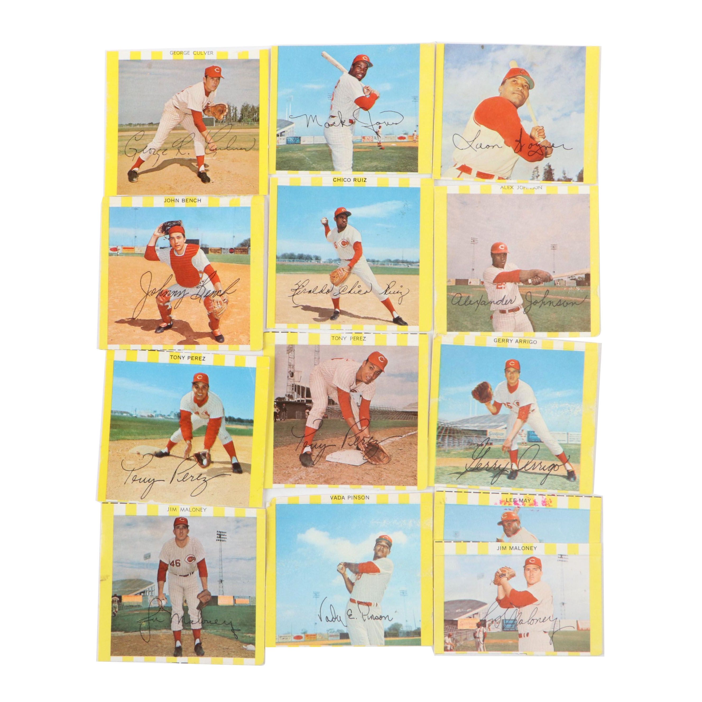 Kahn's Cincinnati Reds Baseball Cards With Rookie Bench, Perez, More ...