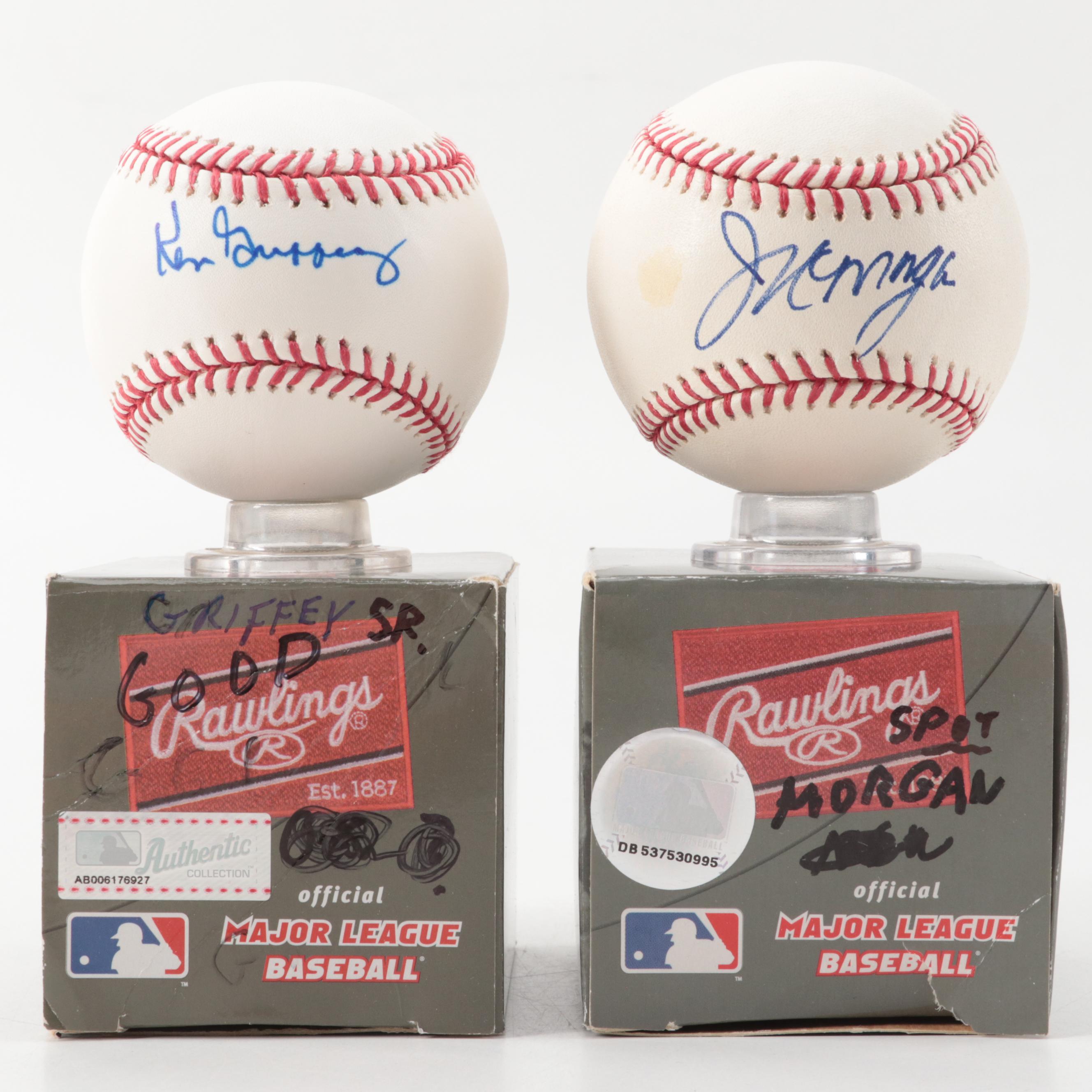 Cincinnati Reds "Big Red Machine" Griffey, Morgan, More Signed ...