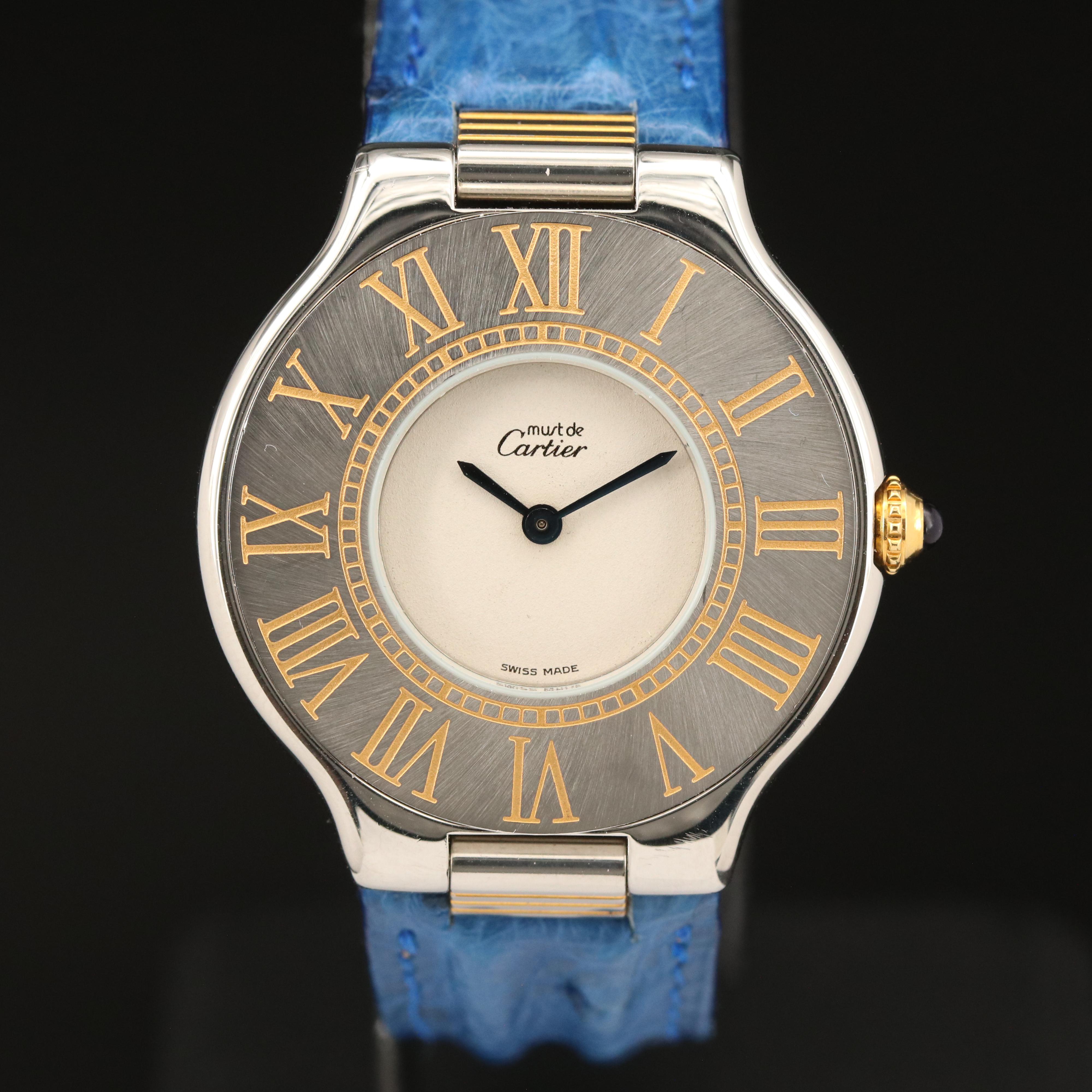 Cartier Must de Cartier 21 Quartz Wristwatch | EBTH