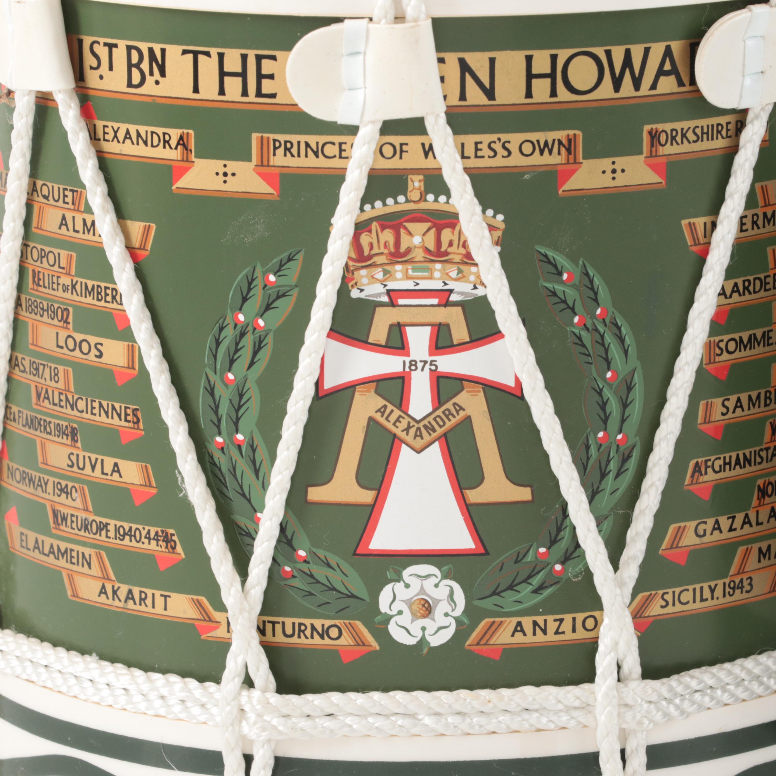 Set of Regimental Replicas British Army Drums Ice Buckets | EBTH