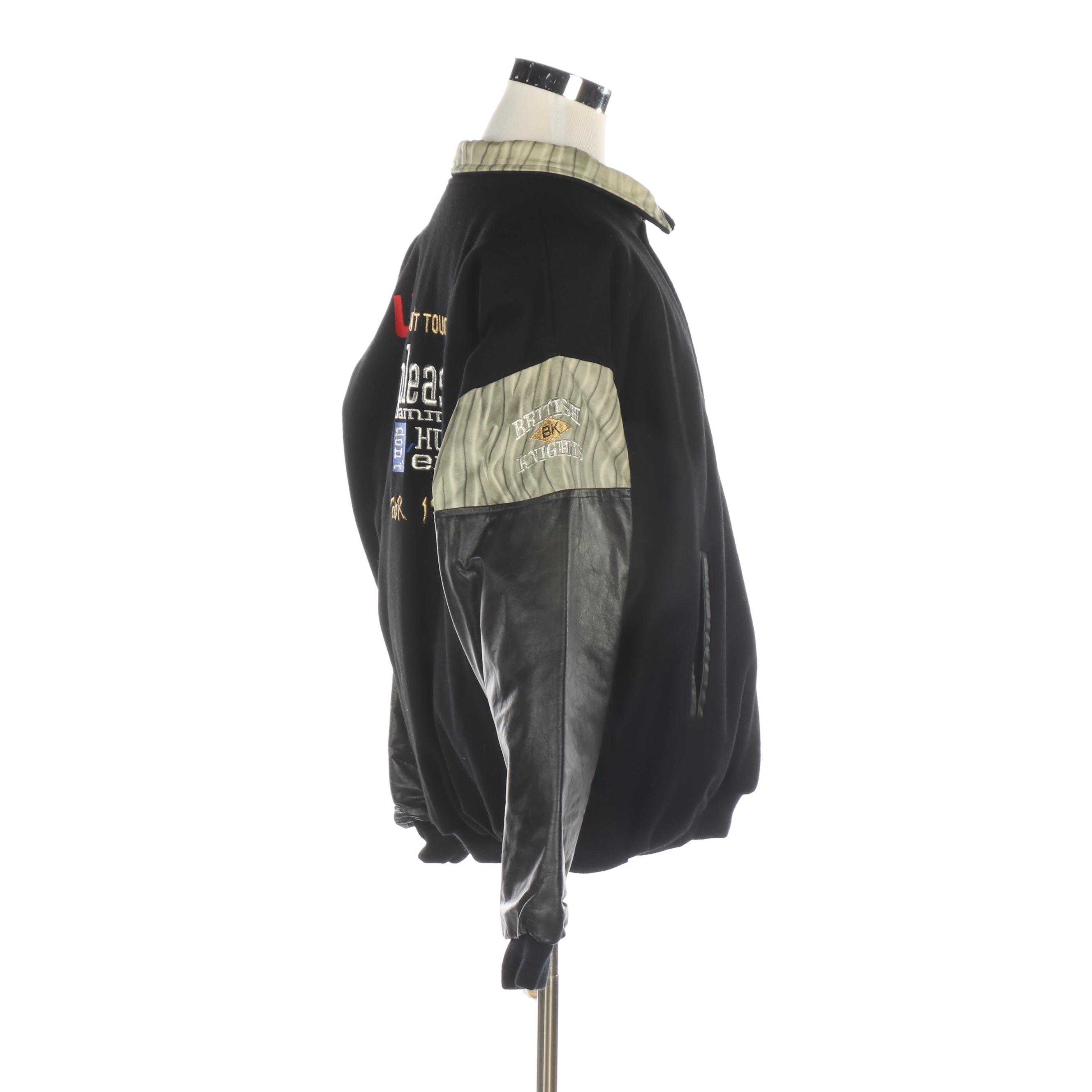 MC Hammer x British Knights 1990 Tour Personal Varsity Jacket with ...