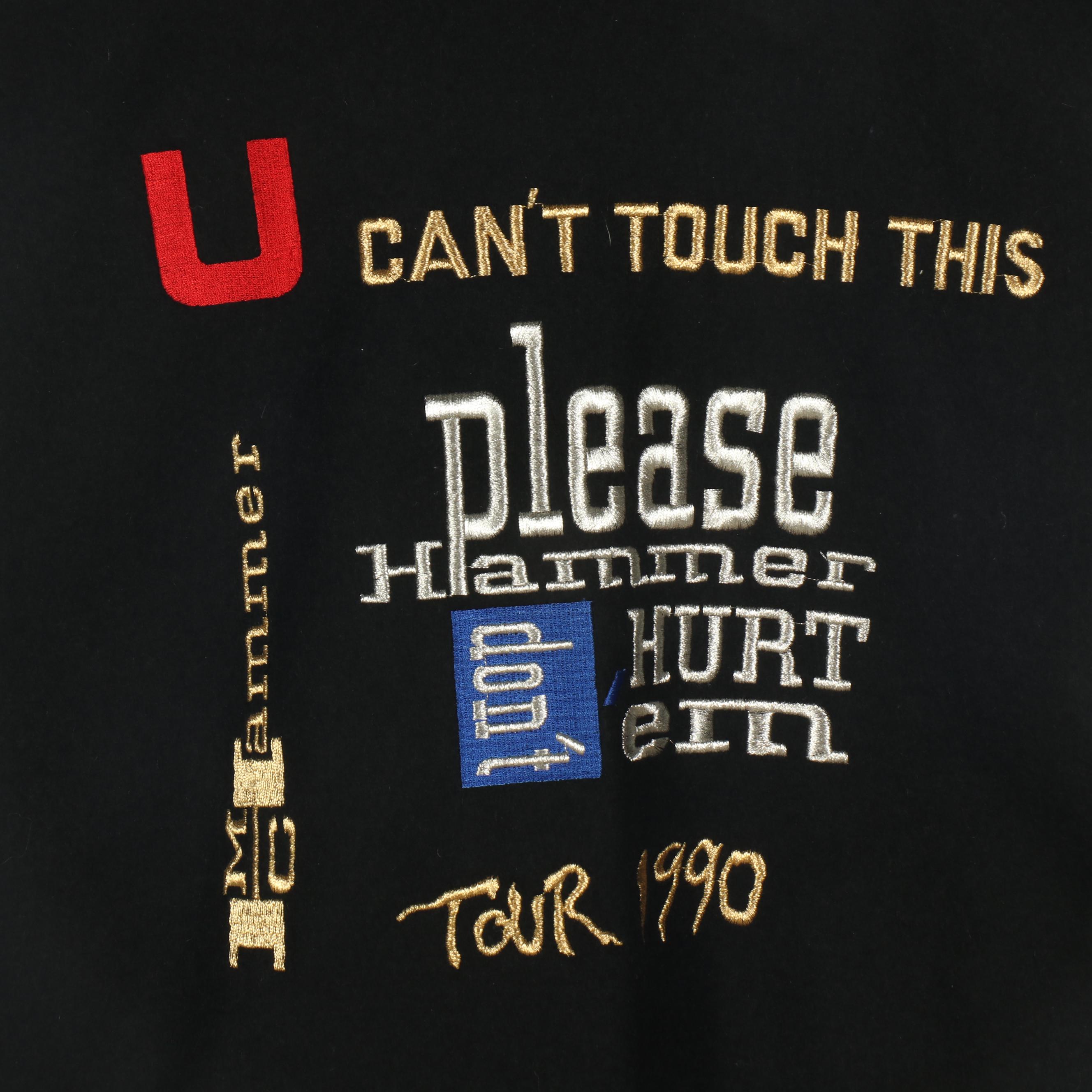 MC Hammer x British Knights 1990 Tour Personal Varsity Jacket with ...