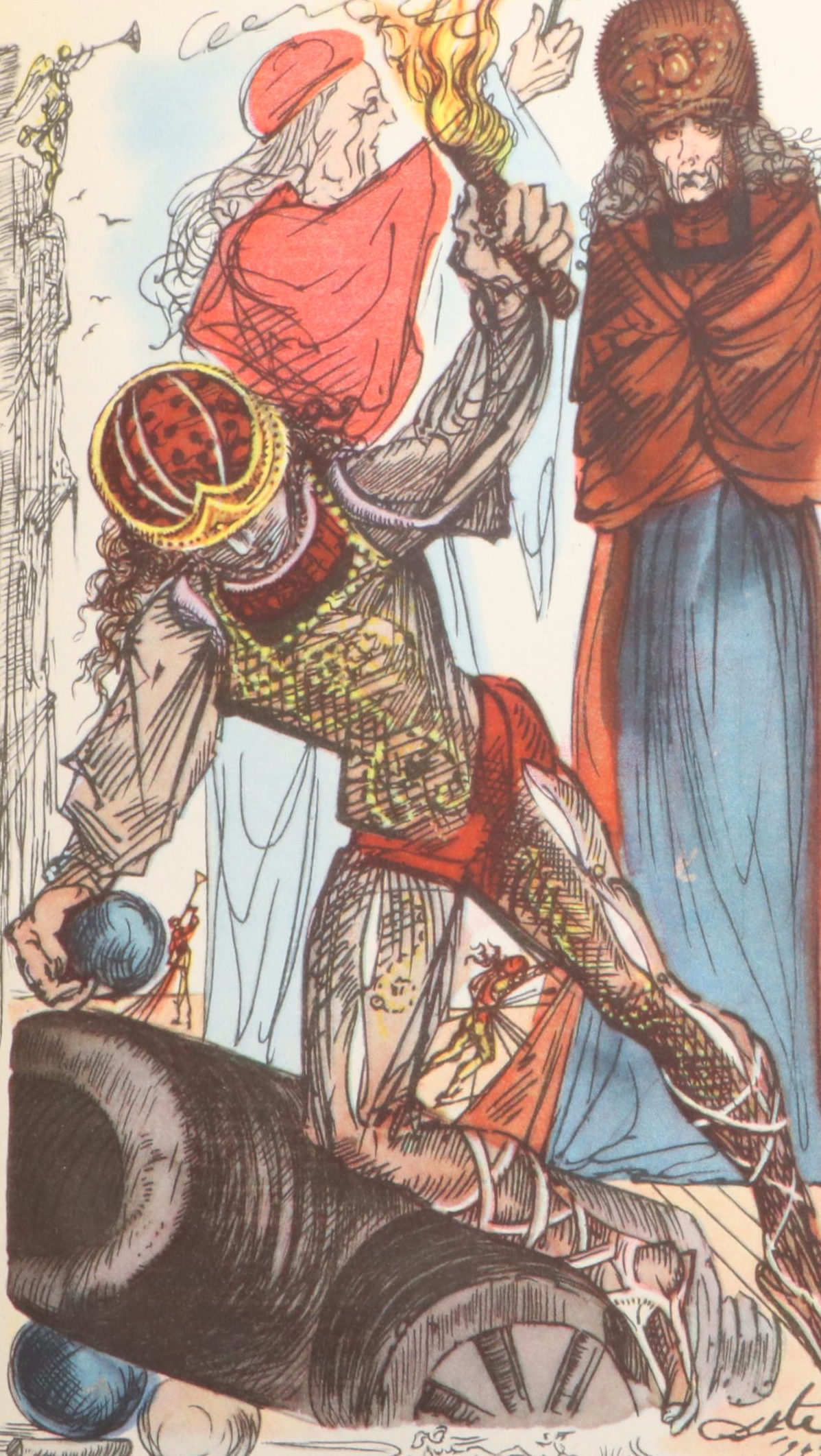 Salvador Dalí Illustrated "The Autobiography of Benvenuto Cellini ...