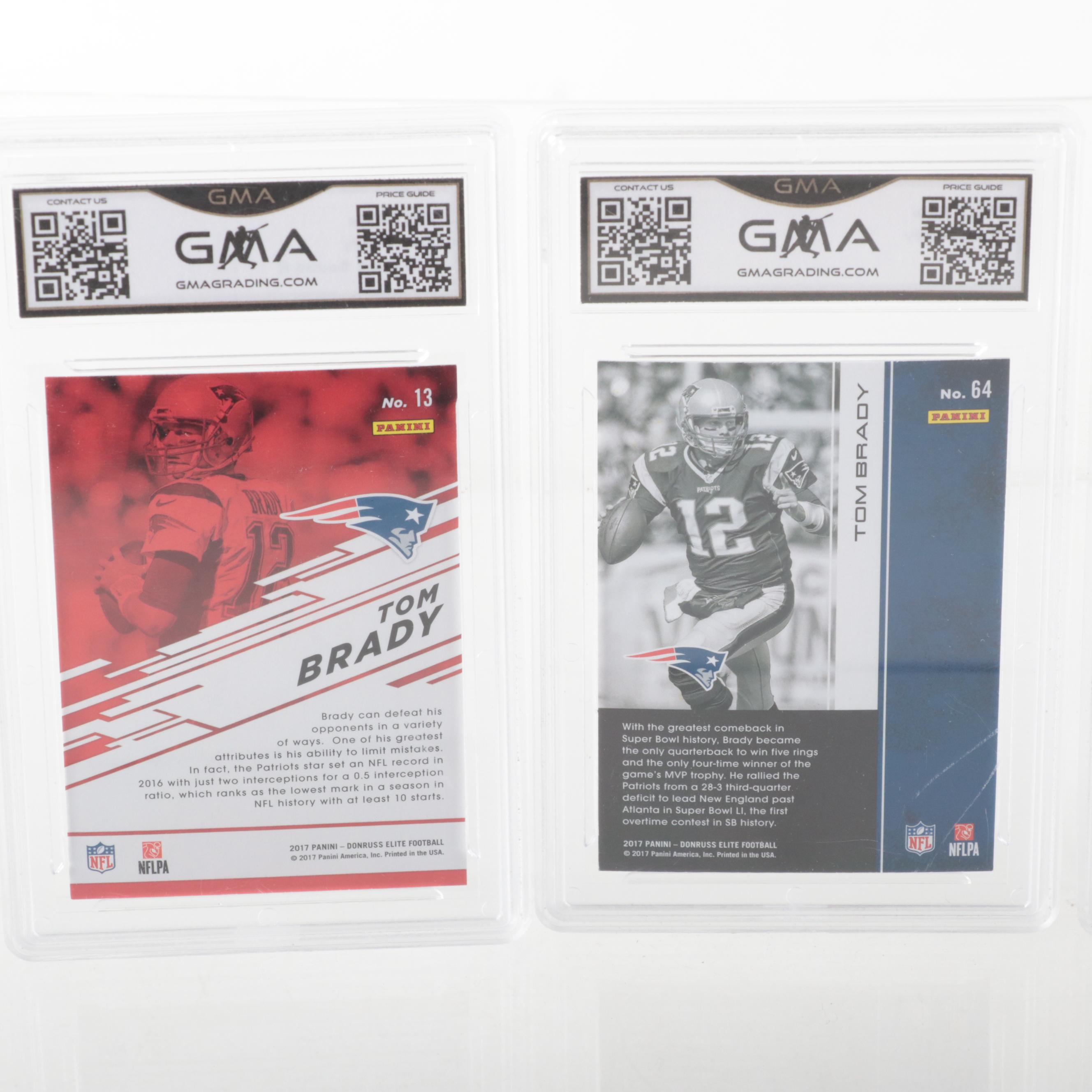 Panini, Other Tom Brady Football Cards With Graded, Inserts, More ...