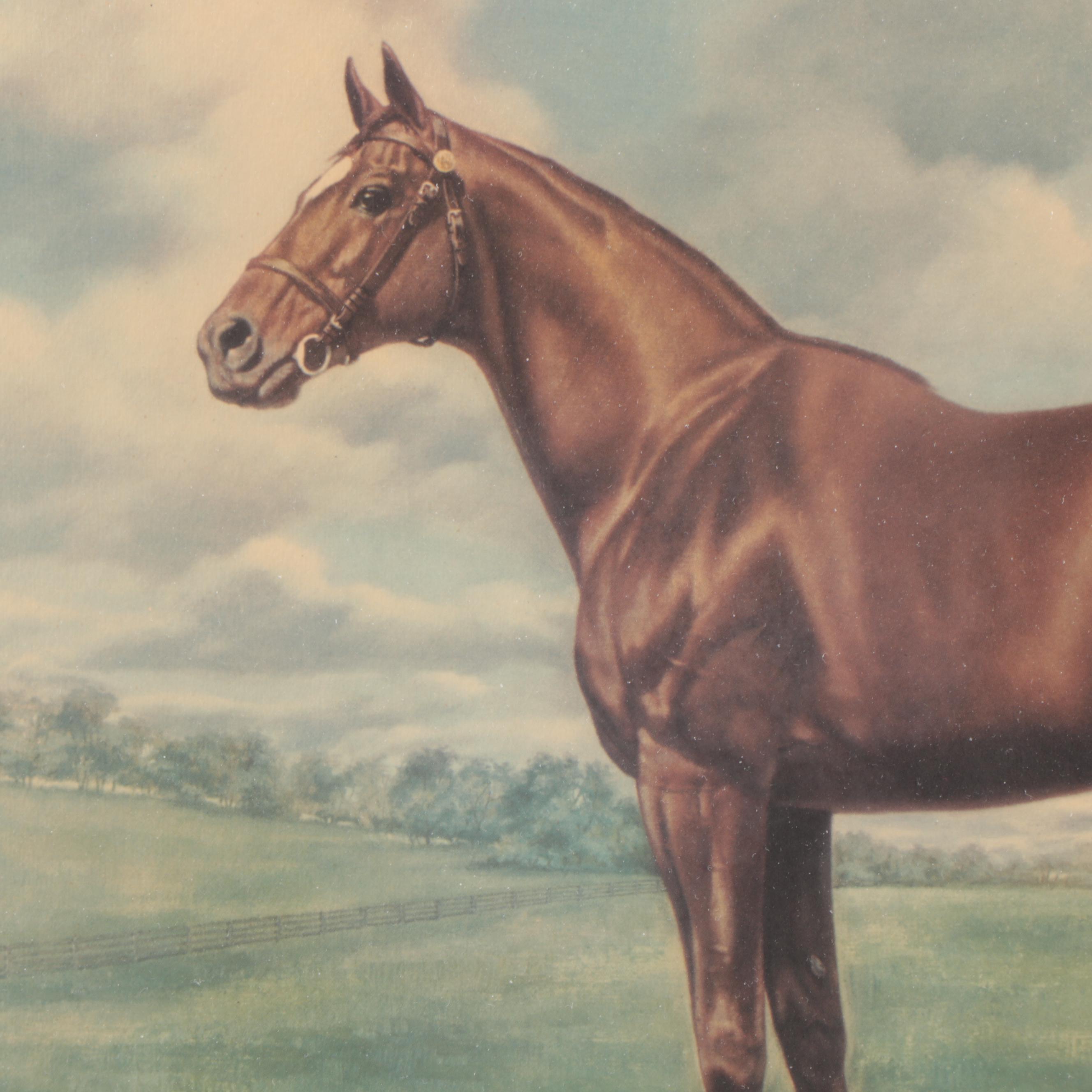 Allen F. Brewer, Jr. Offset Lithograph "Man O'War" | EBTH