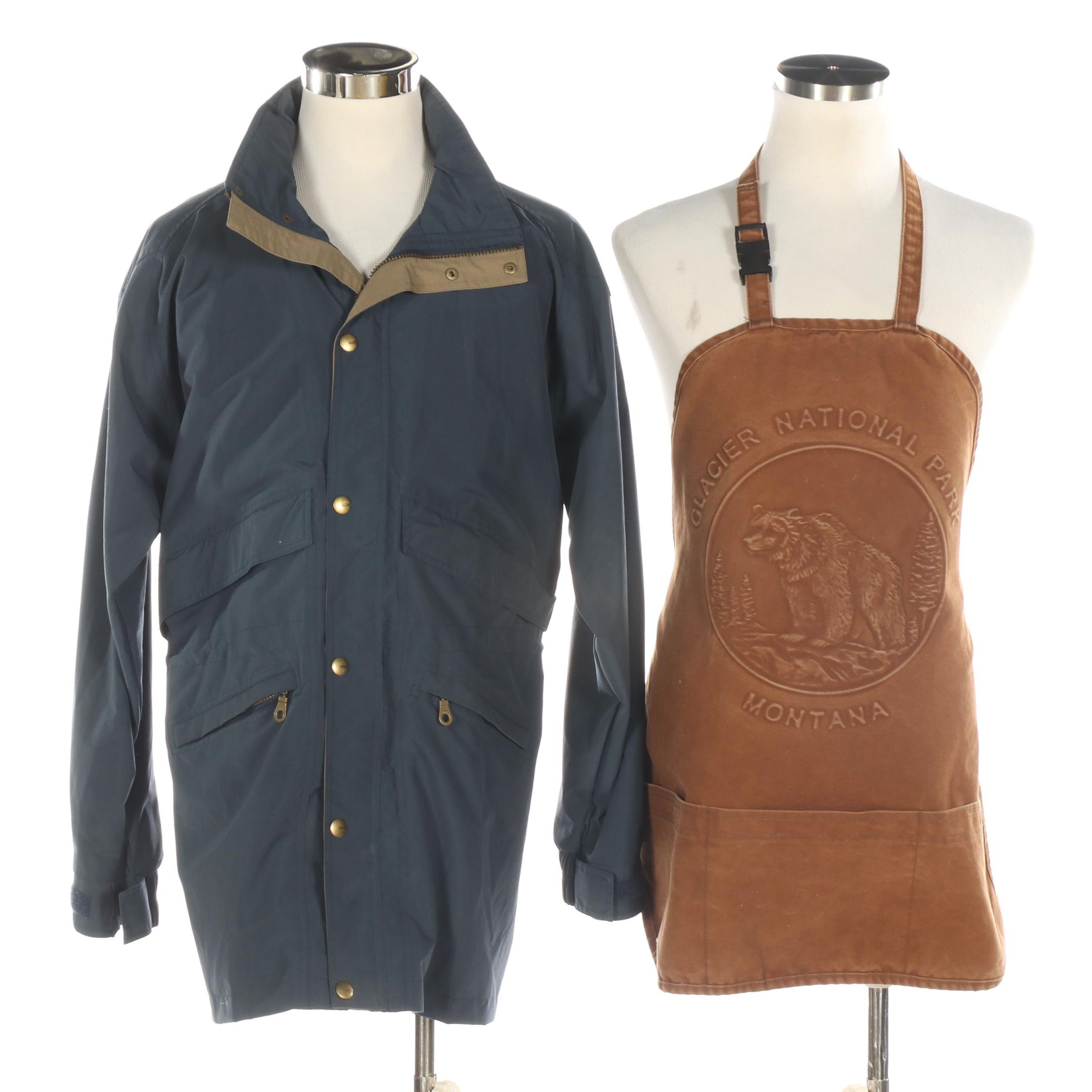 Men's Trail Designs Nylon Field Jacket and Glacier National Park Hunter ...