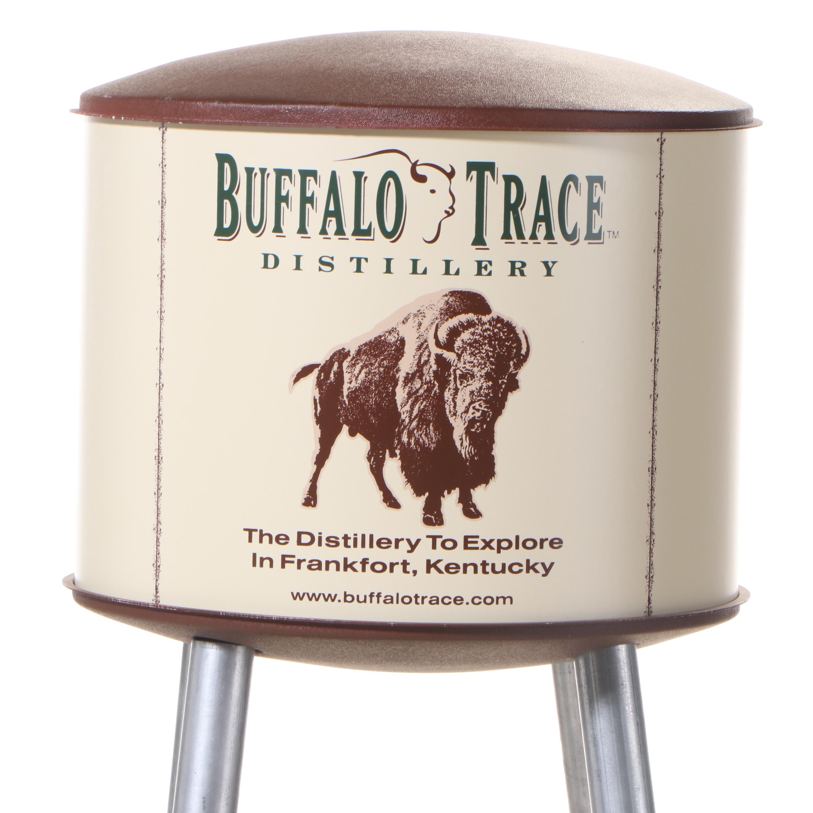 Buffalo Trace Distillery Laminate and Galvanized Metal Retail Display ...