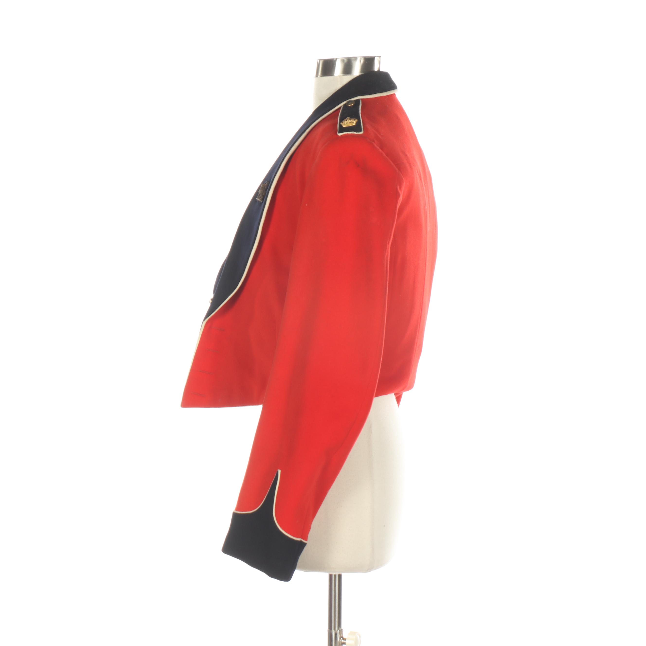 British Army Officer's Mess Dress Uniform Jacket With Vest | EBTH