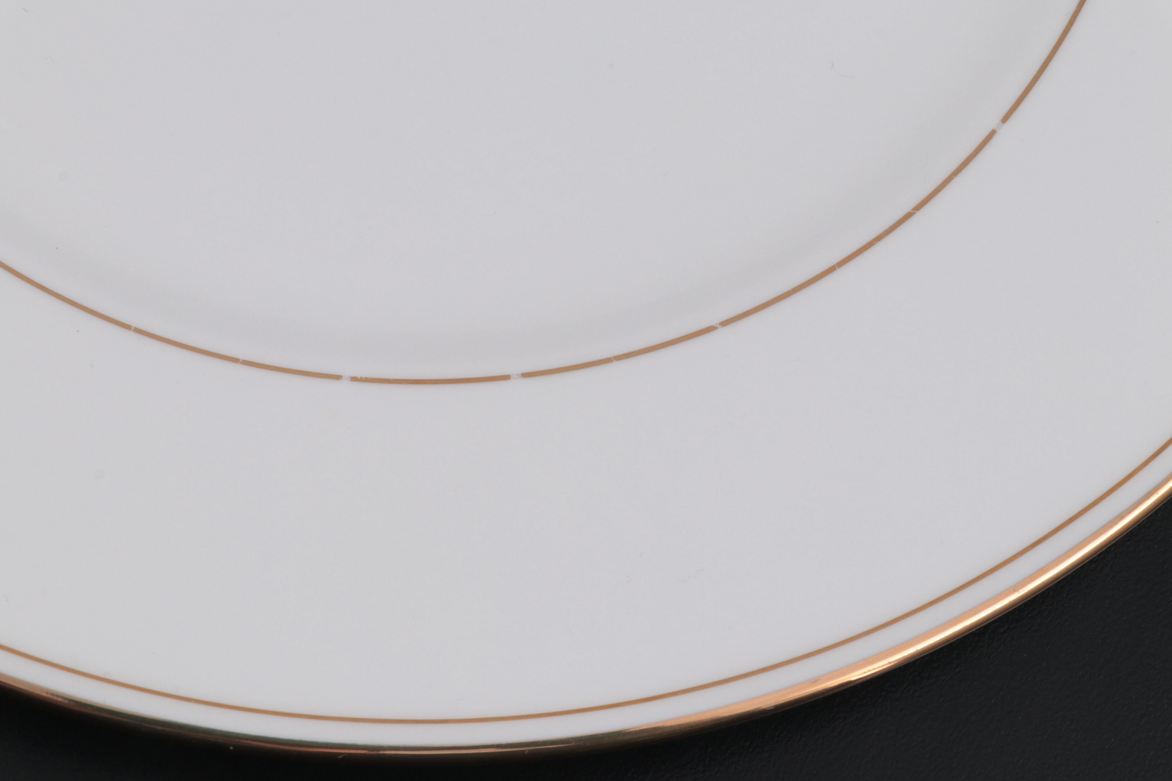 Lenox "Federal Gold" Monogrammed Bone China Dinnerware | EBTH