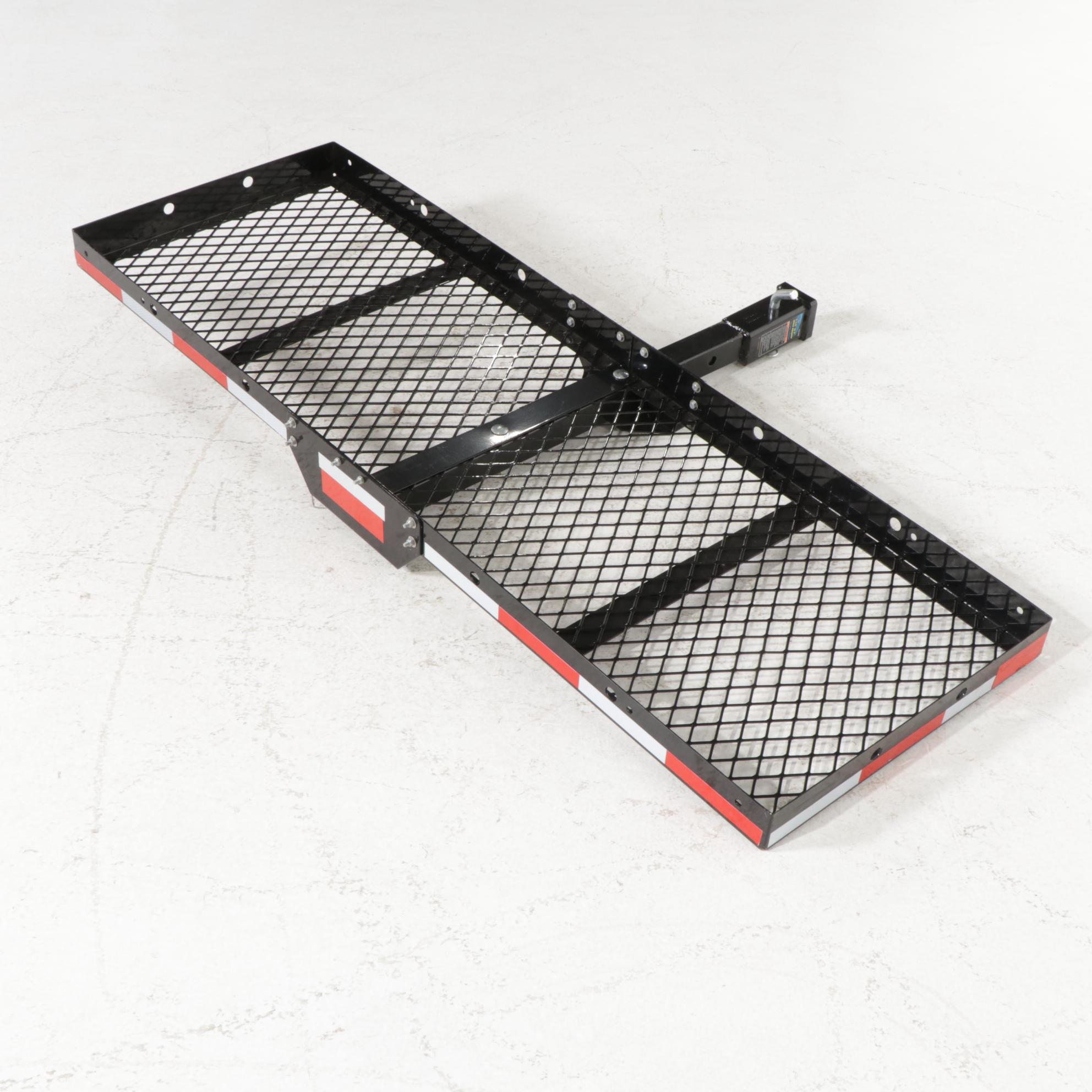 Steel Hitch-Mounted Cargo Rack With Hitch Adapter | EBTH