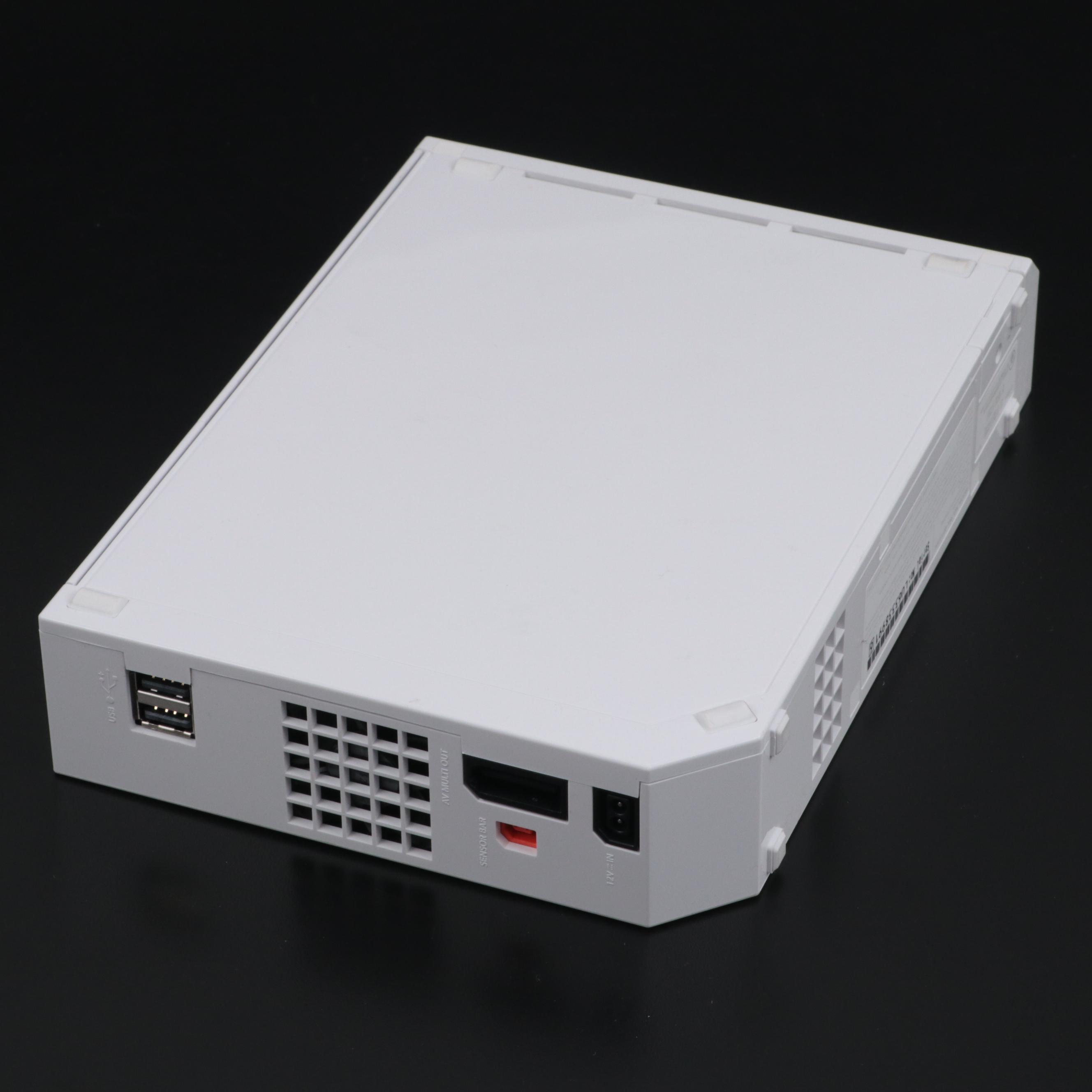 Nintendo Wii Gaming System with Games and Accessories Including Mario ...