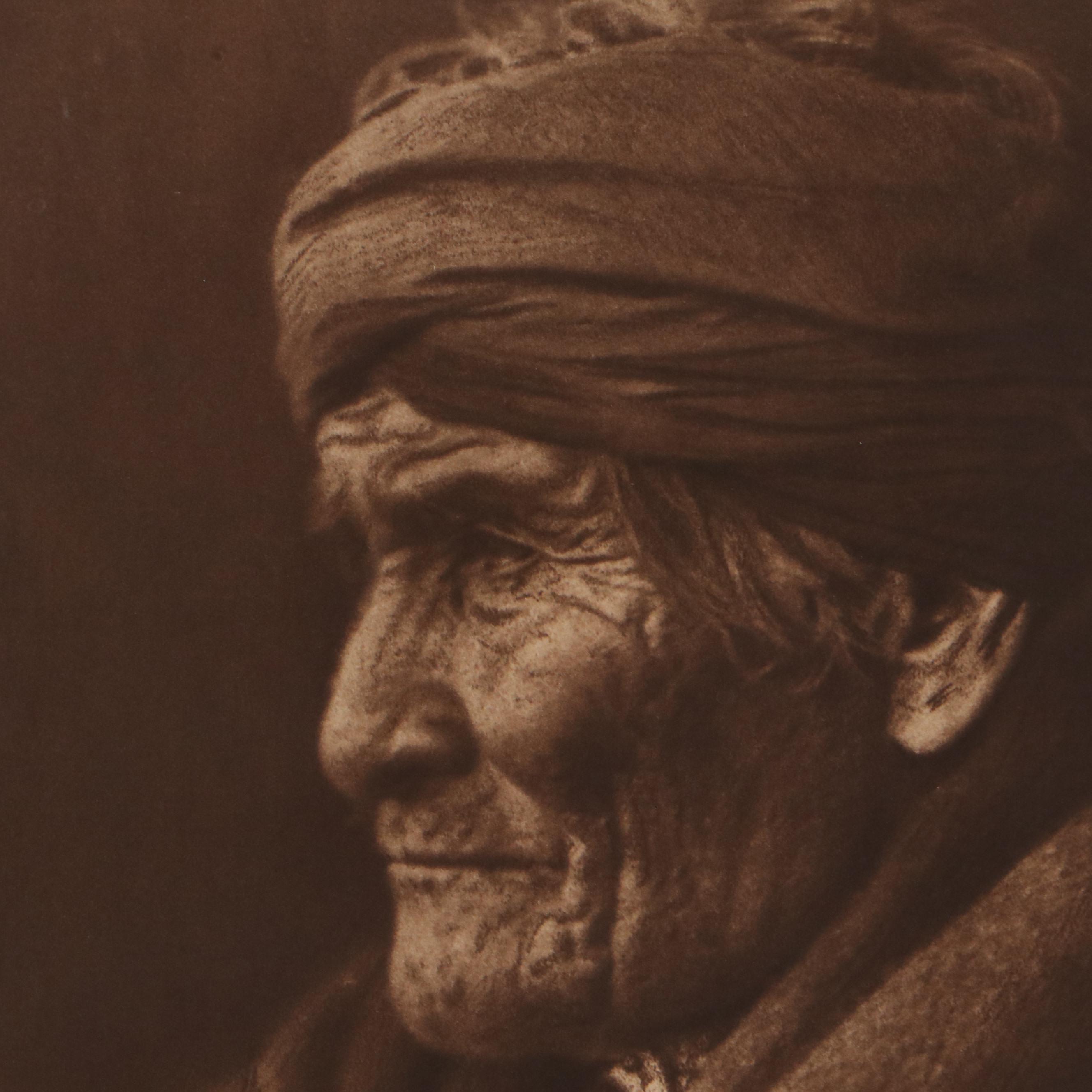 Photogravure After Edward S. Curtis "Geronimo - Apache" | EBTH