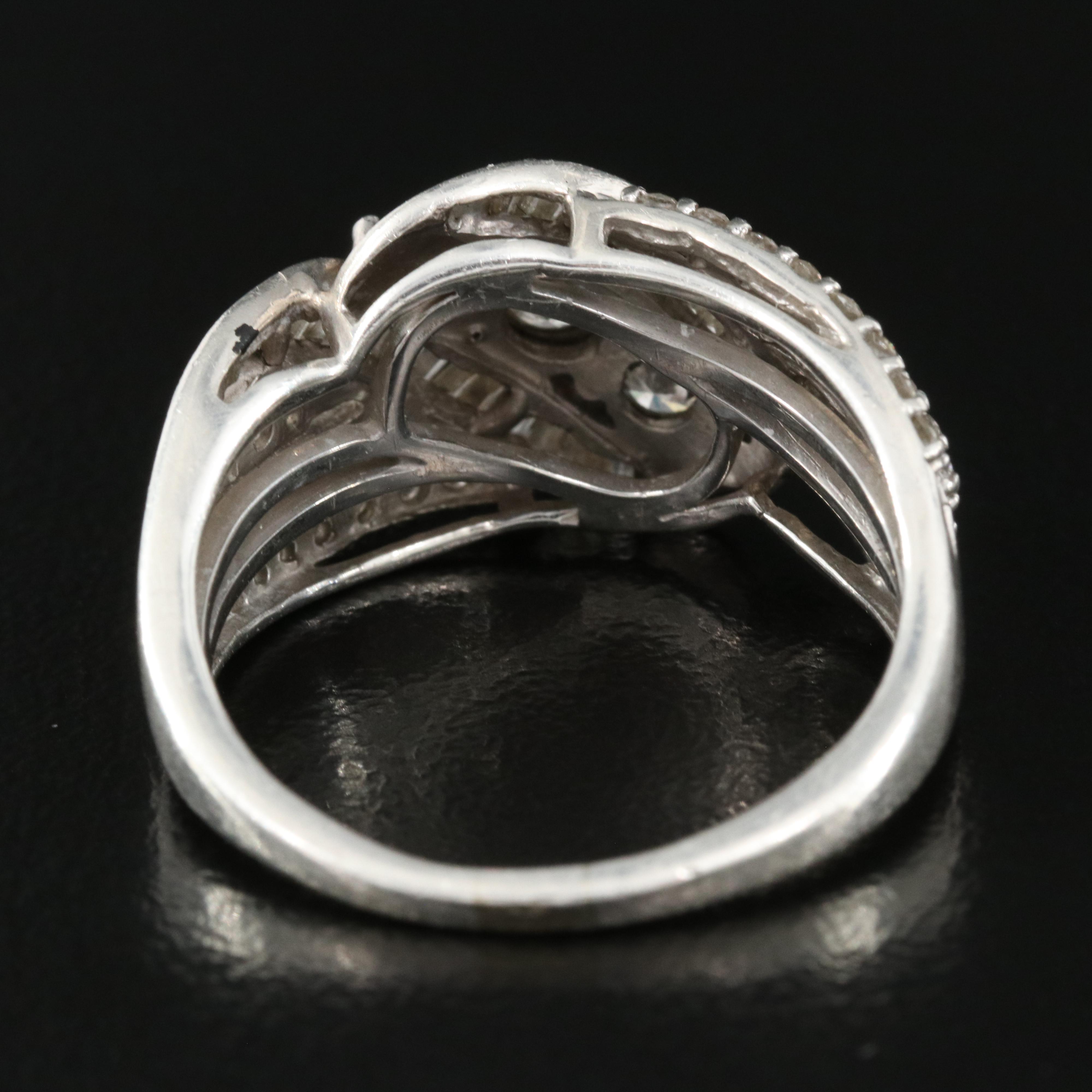 Sterling Diamond Ring | EBTH