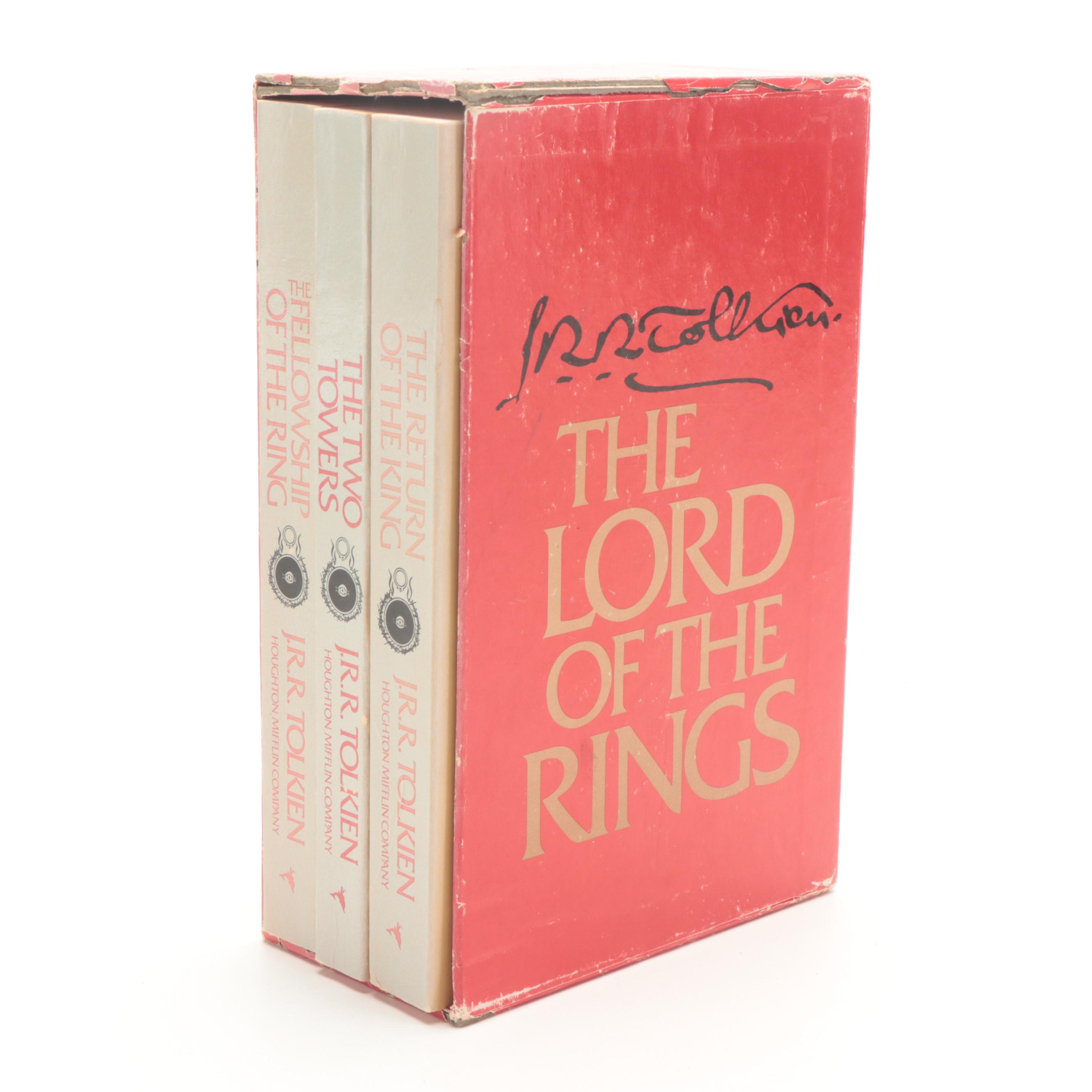 Second Edition "The Lord of the Rings" and More J. R. R. Tolkien Books ...