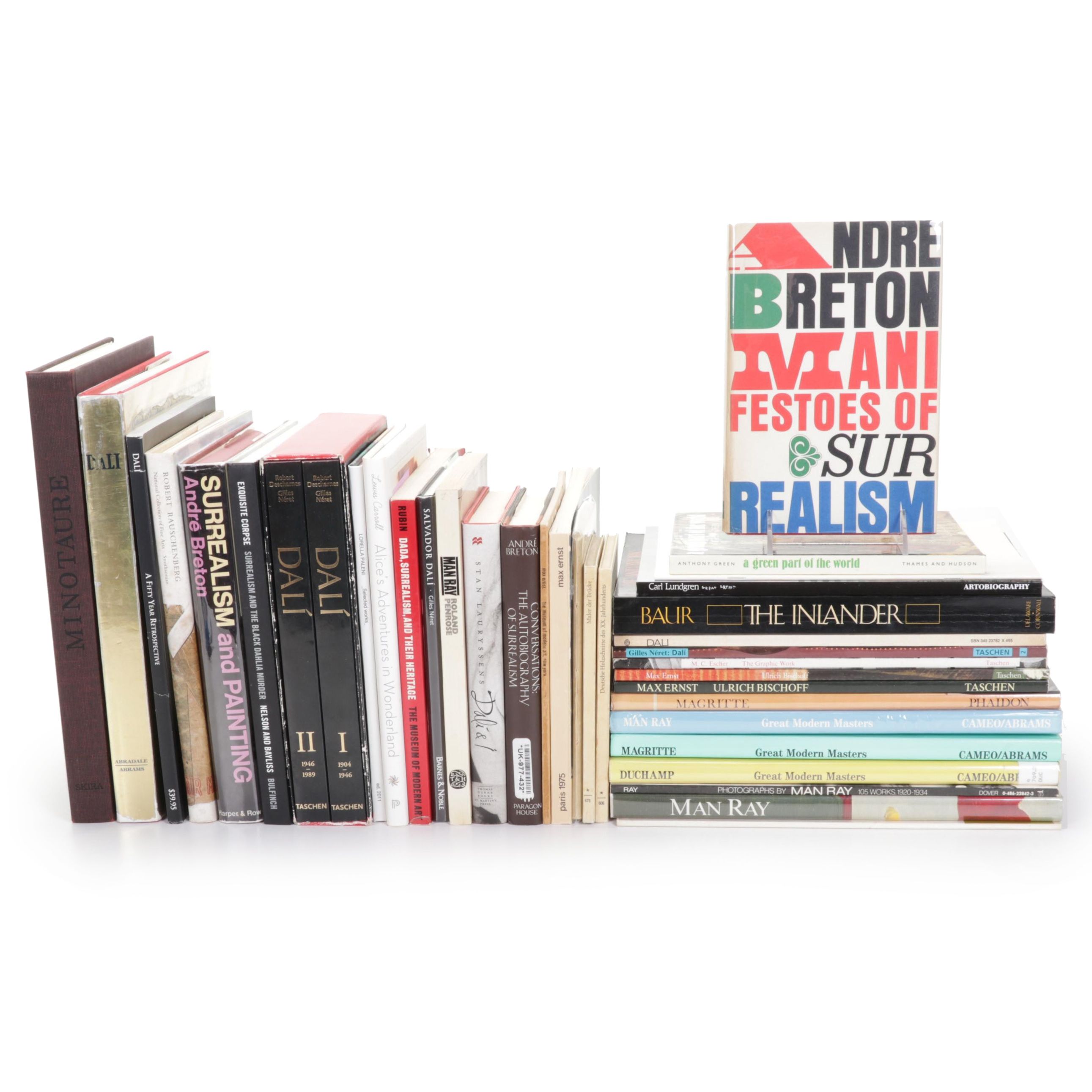 Surrealism Art Reference Books Including Salvador Dali and André Breton ...
