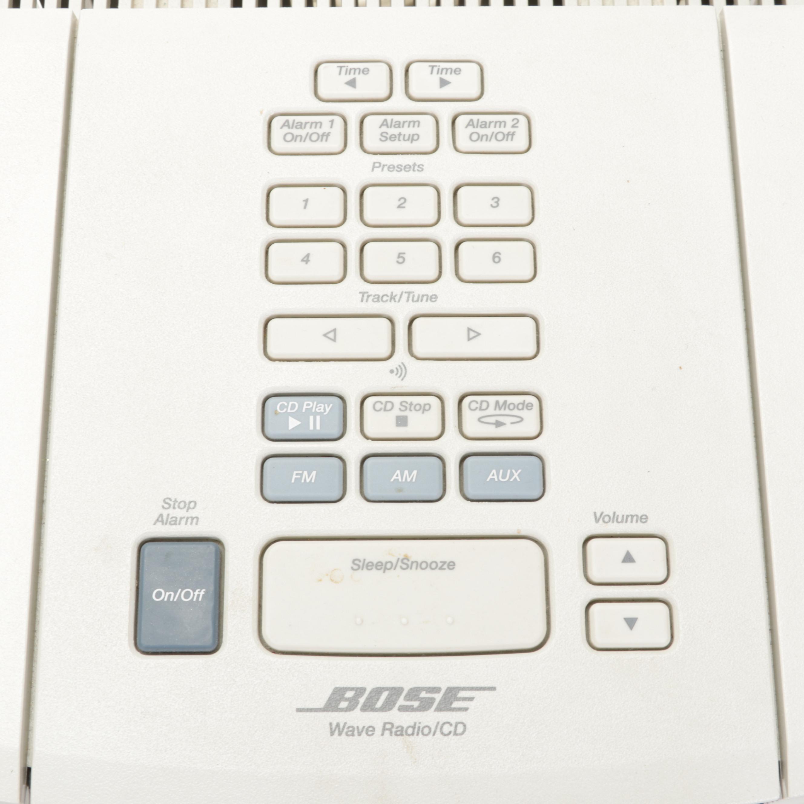 Bose Wave Radio and CD Player With Remote, 1990s | EBTH