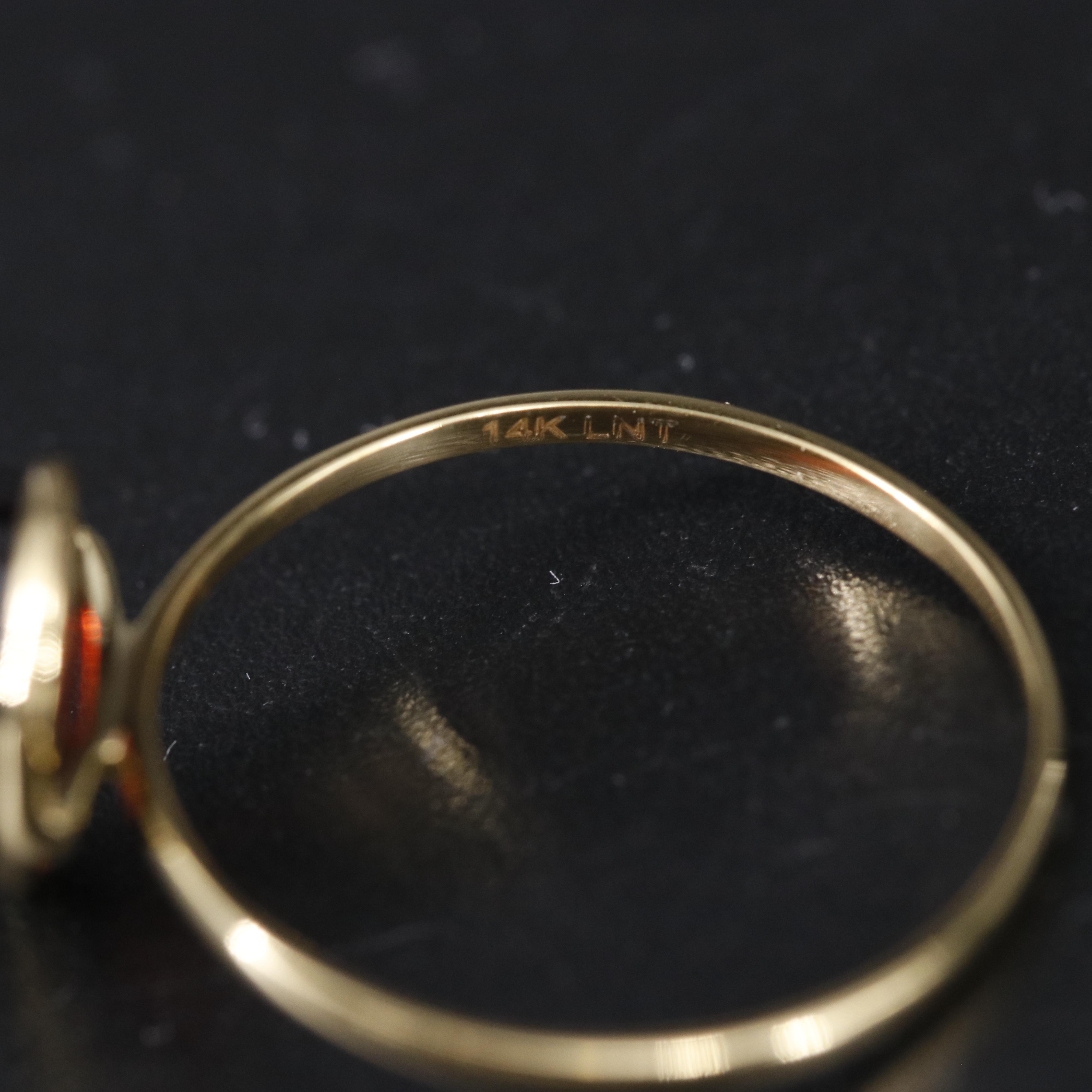 14K Garnet Ring | EBTH