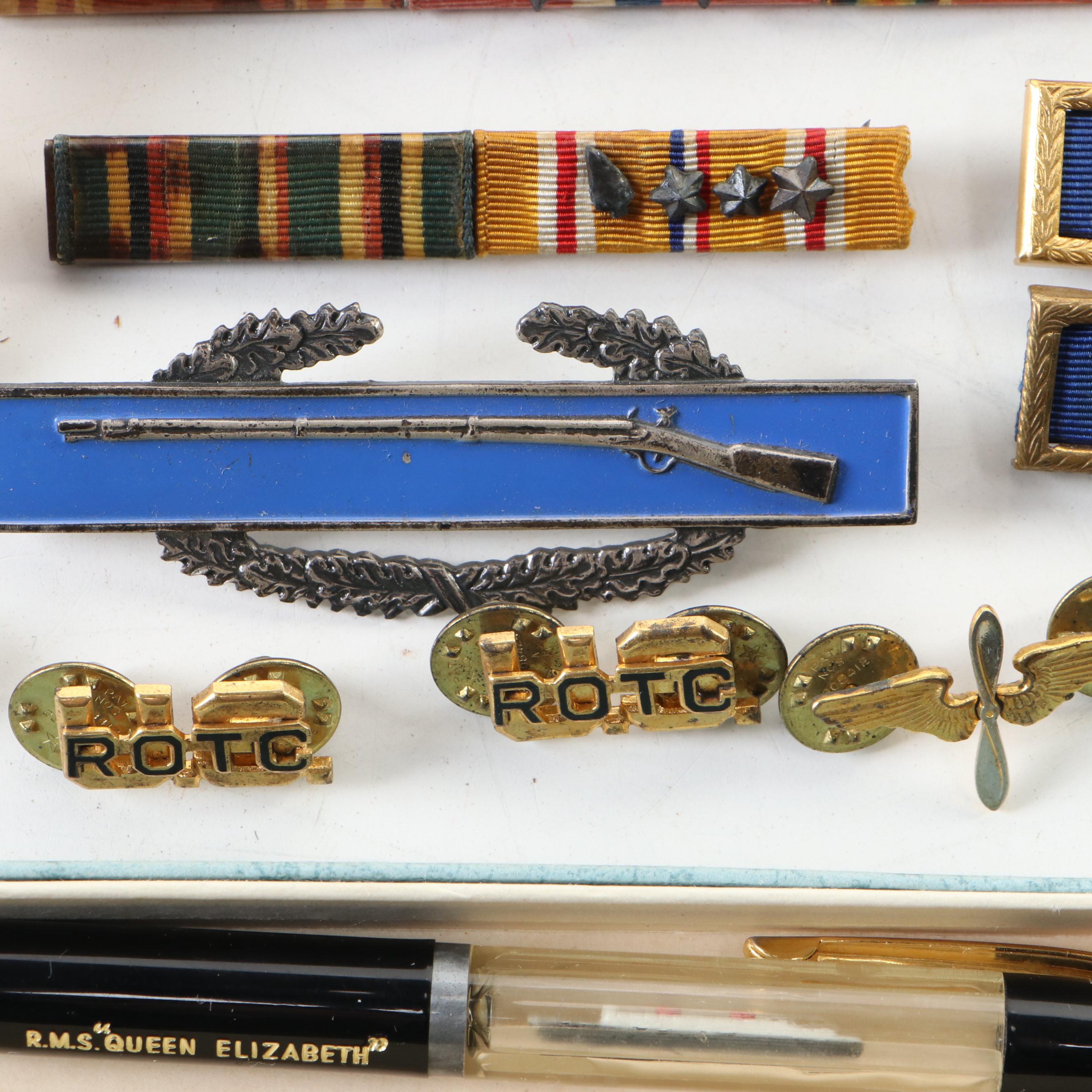 WWII Era U.S. Army & ROTC Pins, Ribbons, Patches, and More | EBTH