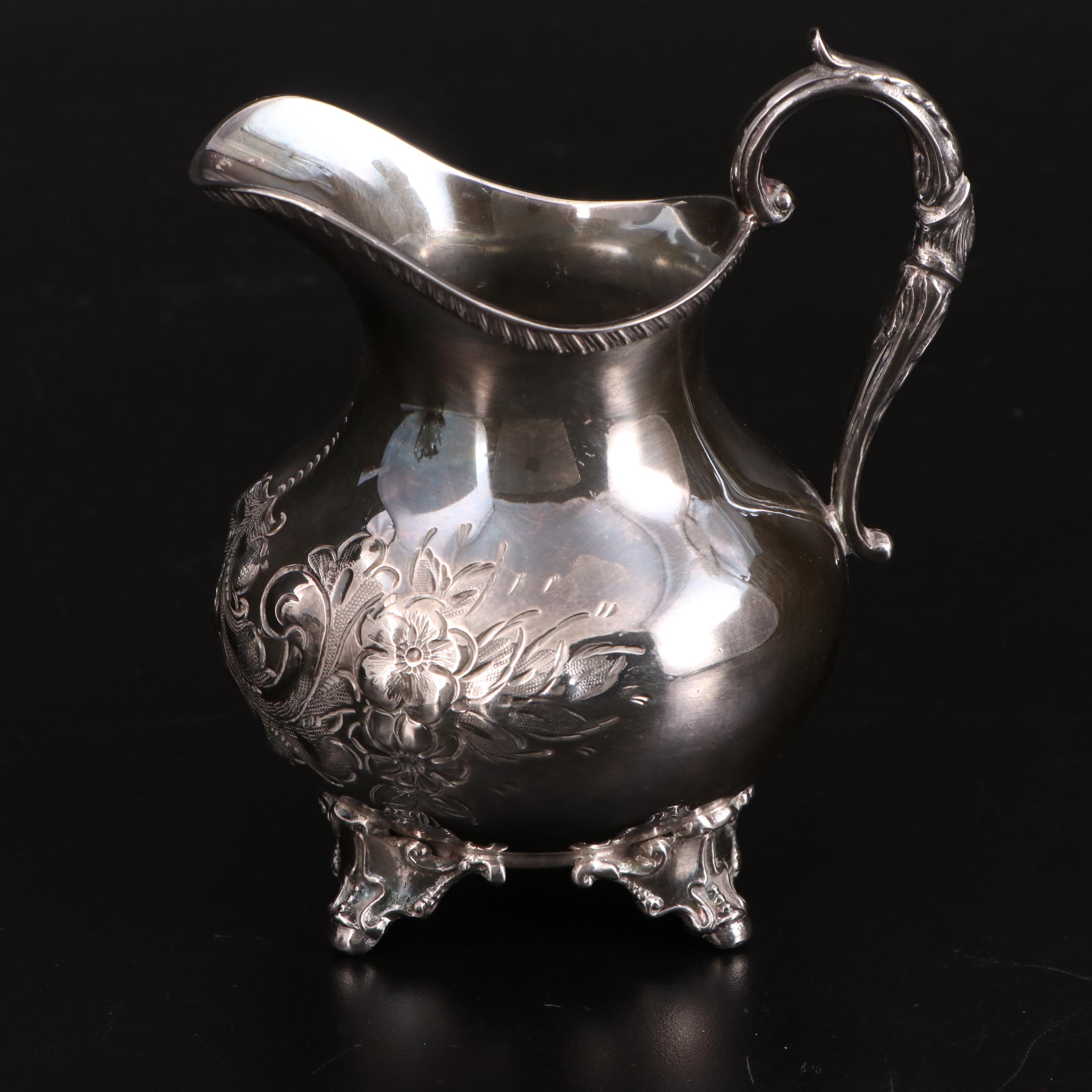 John Turton English Hand Chased Silver Plate Coffee and Tea Service | EBTH