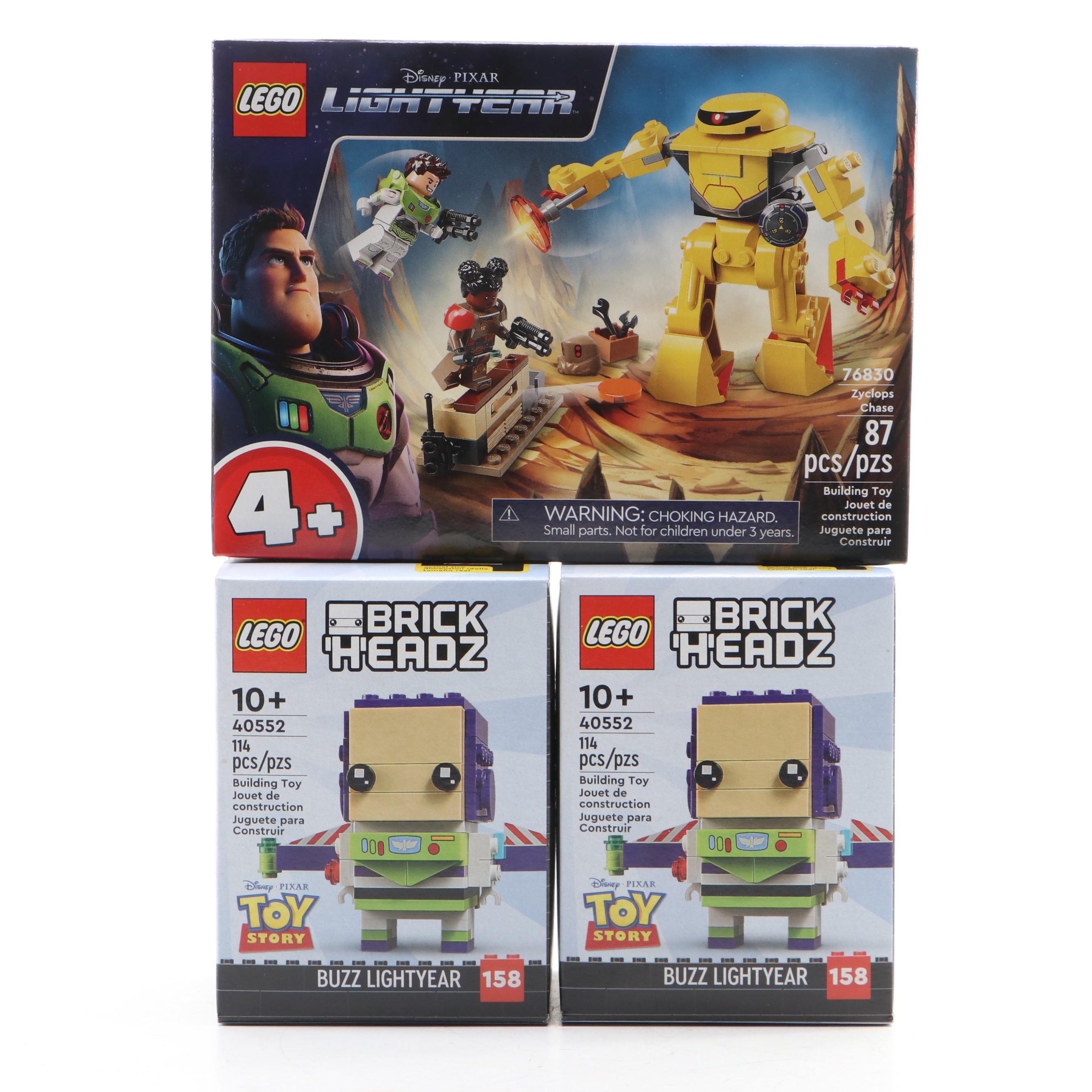 LEGO Disney Pixar Buzz Lightyear and BrickHeadz Building Sets | EBTH