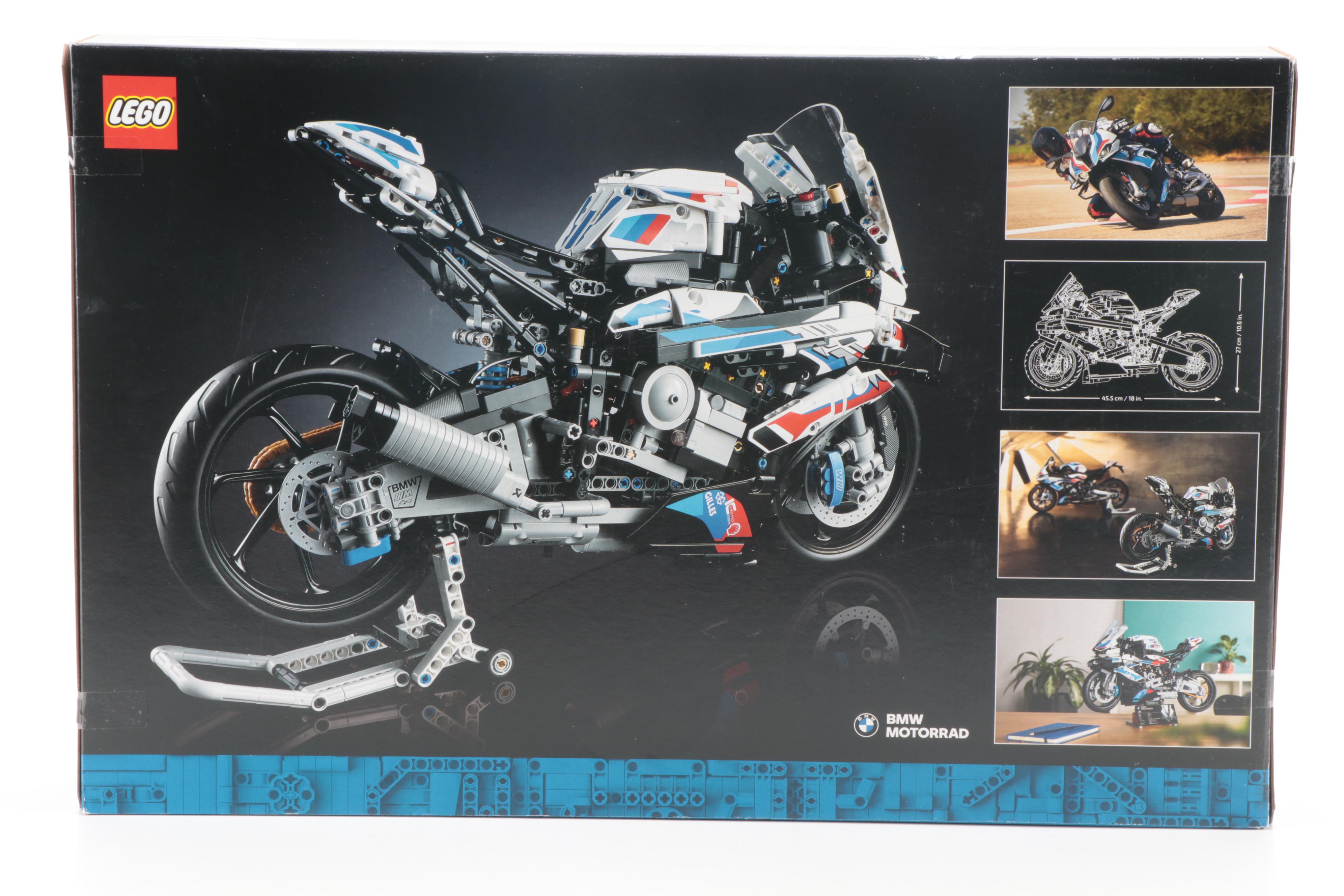 LEGO Creator Harley-Davidson Fat Boy and Technic BMW M3 Motorcycle ...