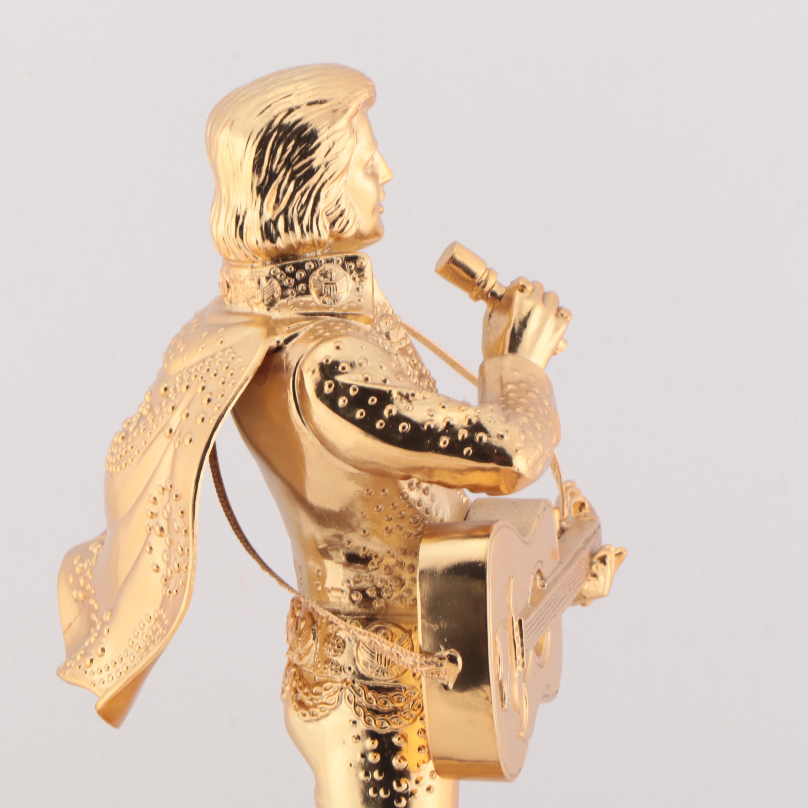 Elvis Presley 50th Birthday McCormick Bourbon Musical Decanter | EBTH