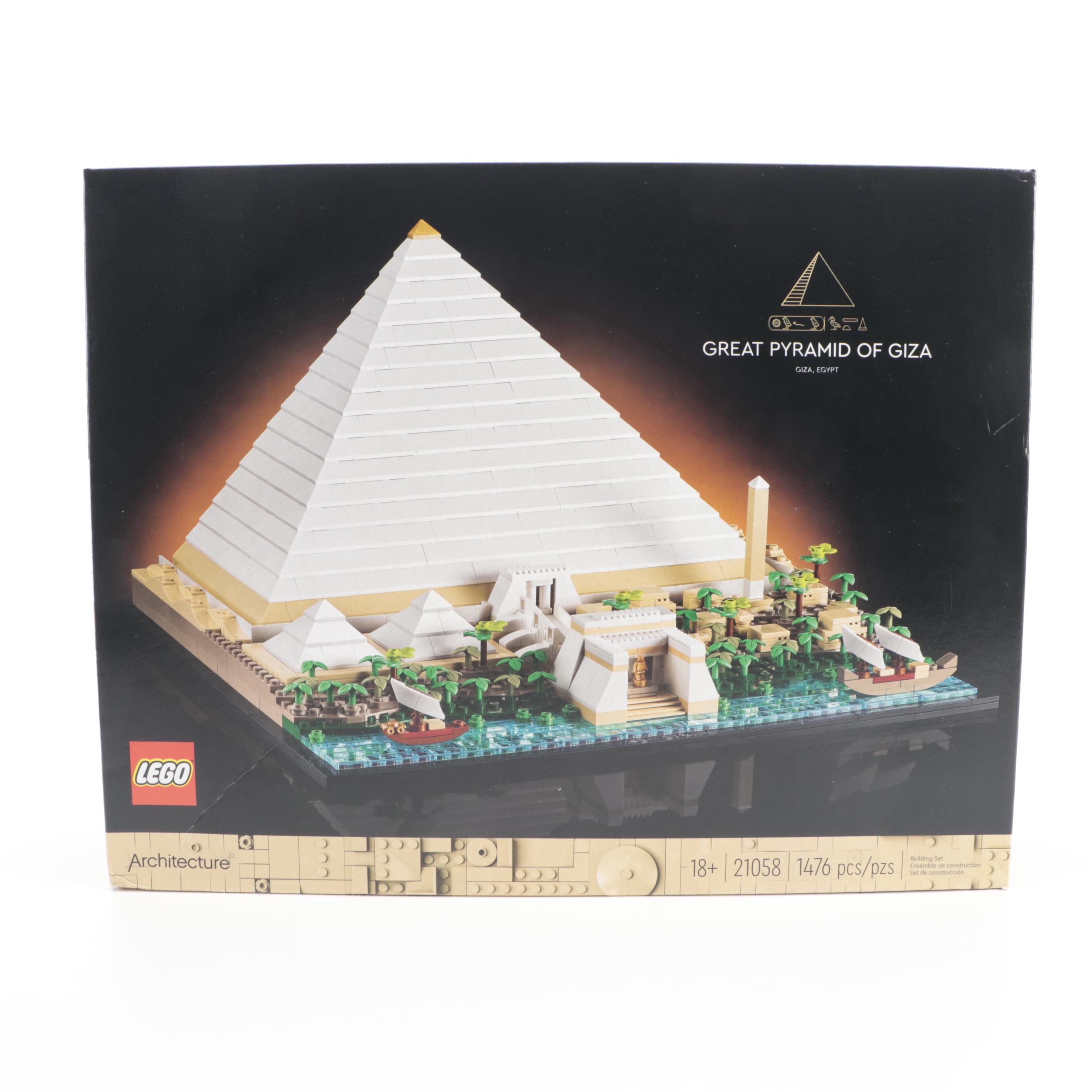 LEGO Architecture Trafalgar Square and Pyramid of Giza Building Kits | EBTH
