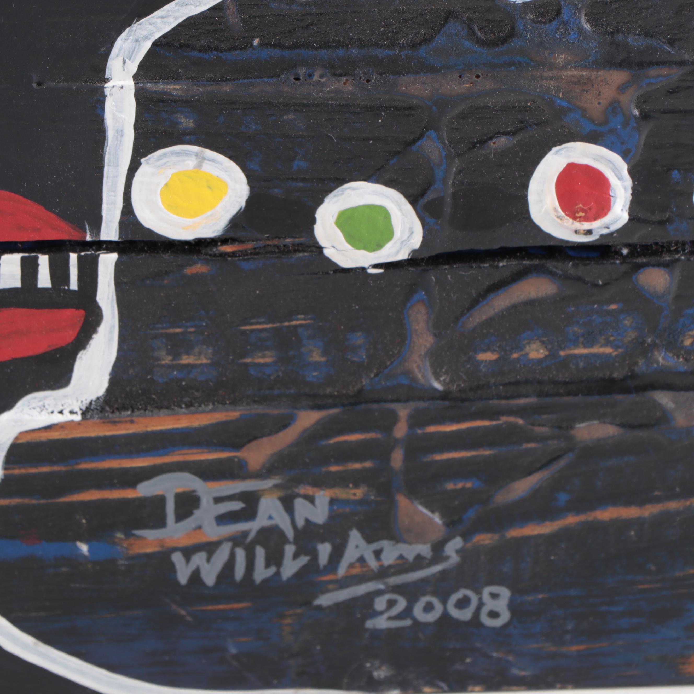 Dean Williams Folk Acrylic Painting "Dreadlocks," 2008 | EBTH