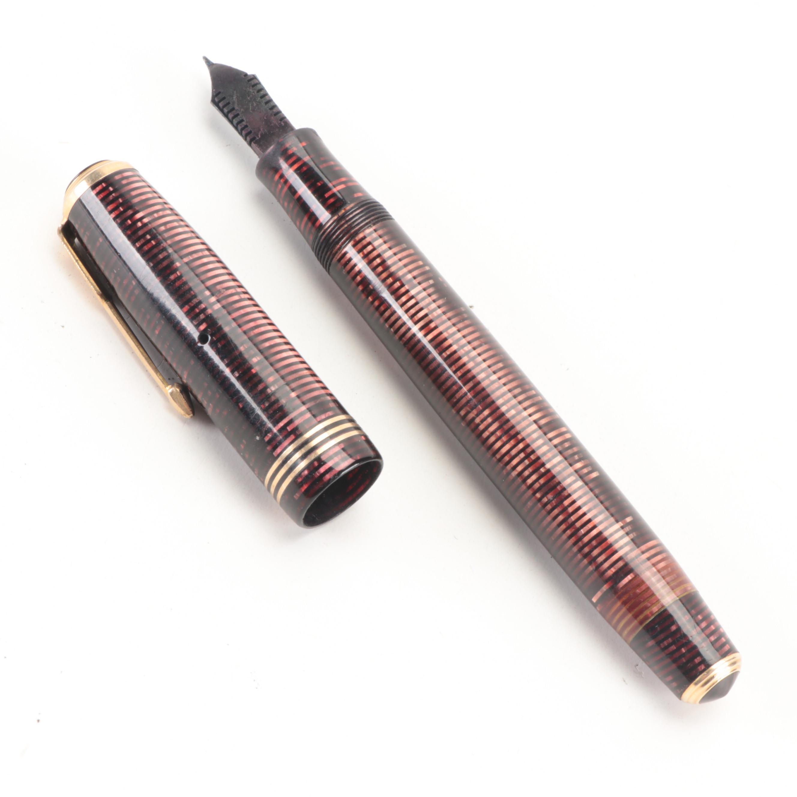 Parker Vacumatic Banded Celluloid Fountain Pens, circa 1930s | EBTH