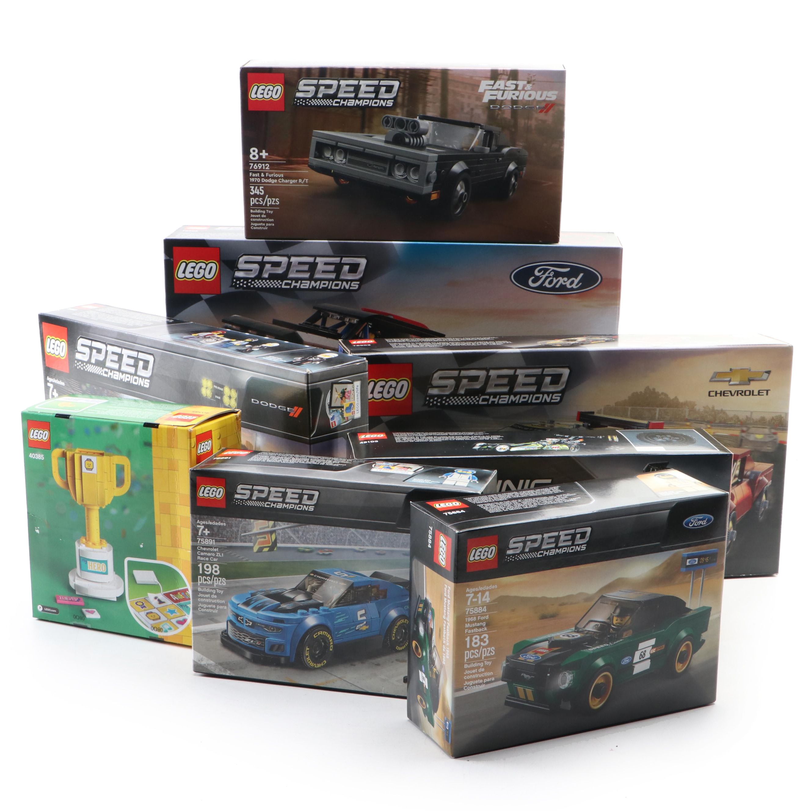 LEGO Speed Champions and Technic Toy Car Construction Sets | EBTH