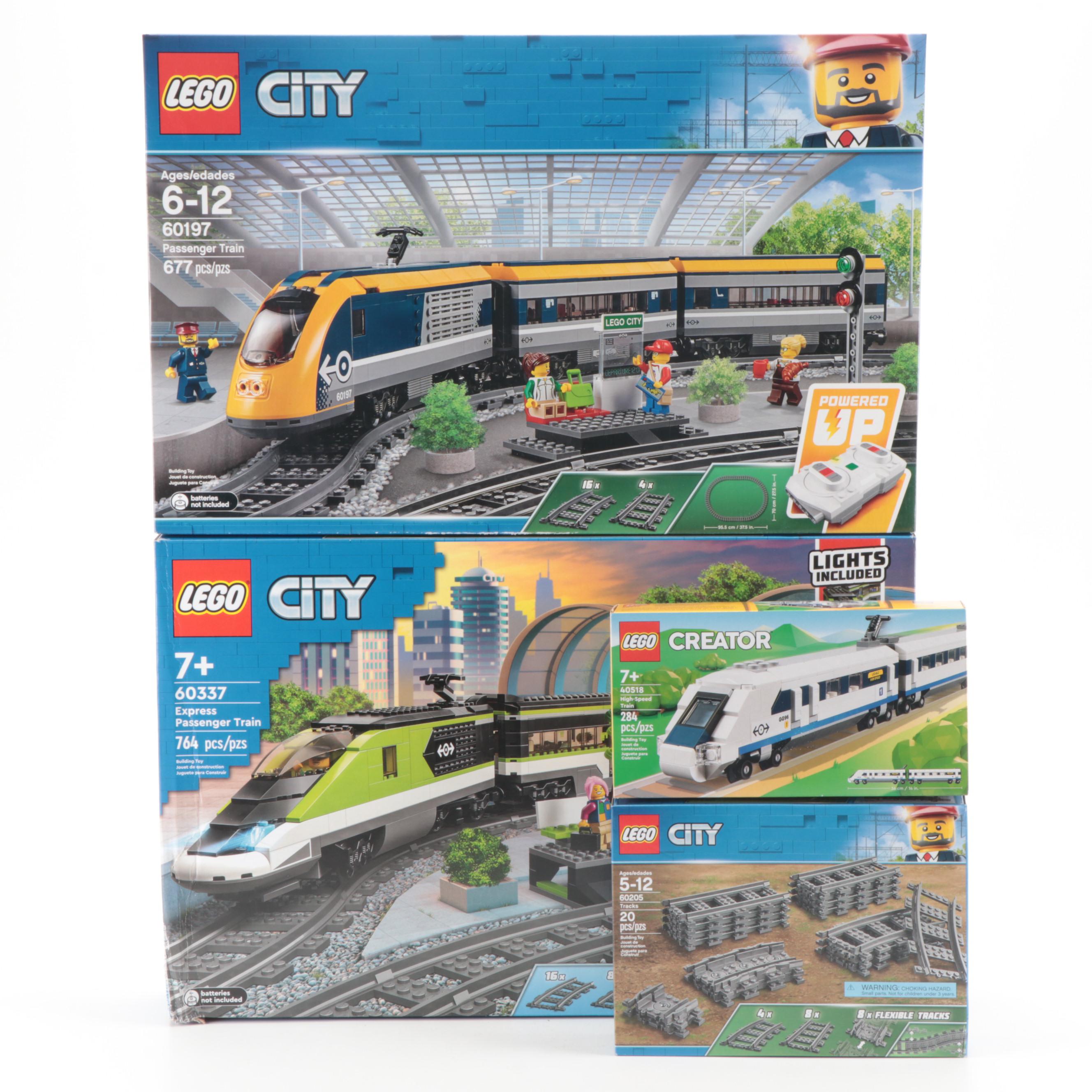 LEGO CITY Passenger Train and Other CITY and Creator Sets | EBTH