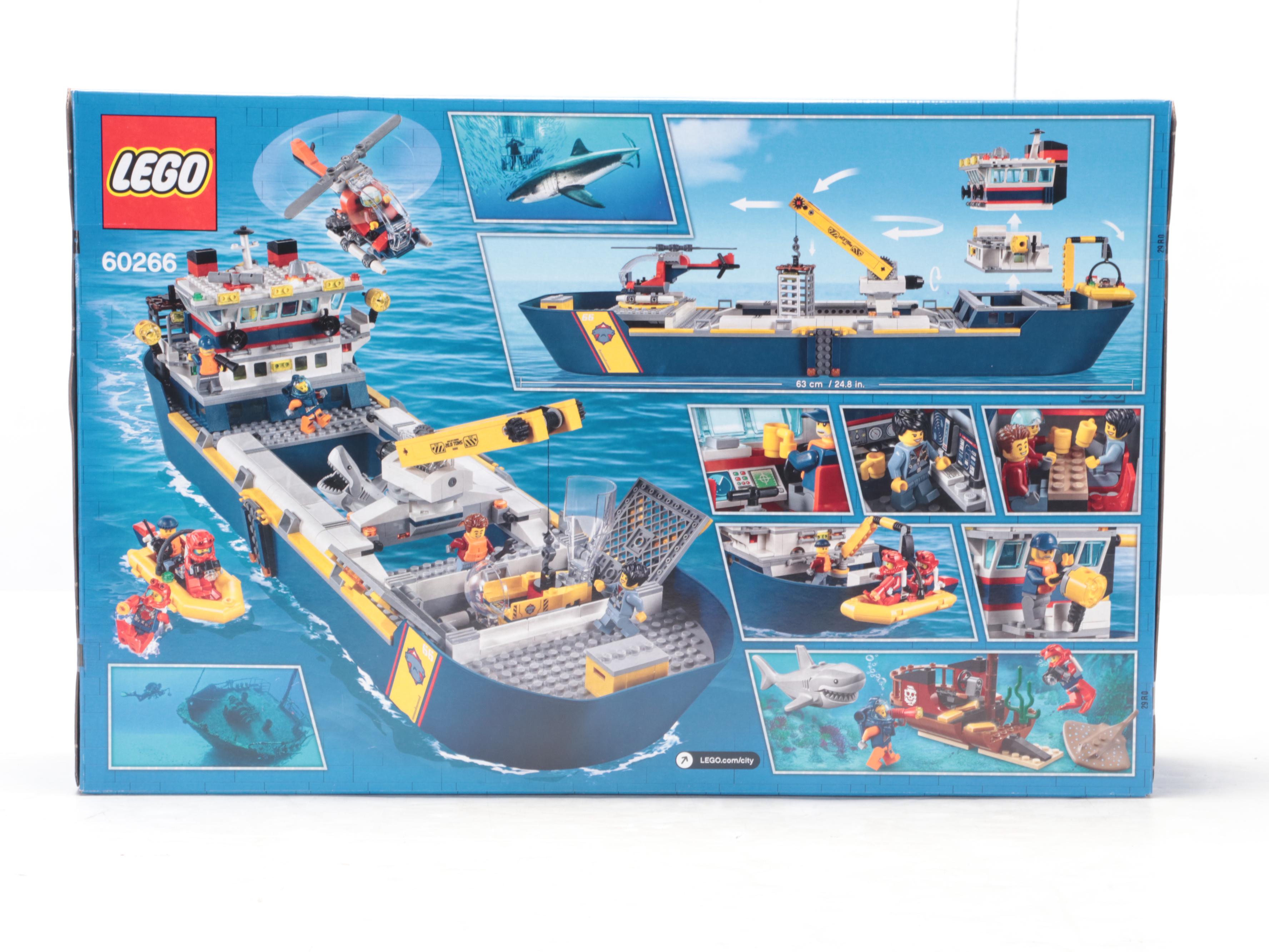 LEGO CITY Ocean Exploration Ship Building Set | EBTH