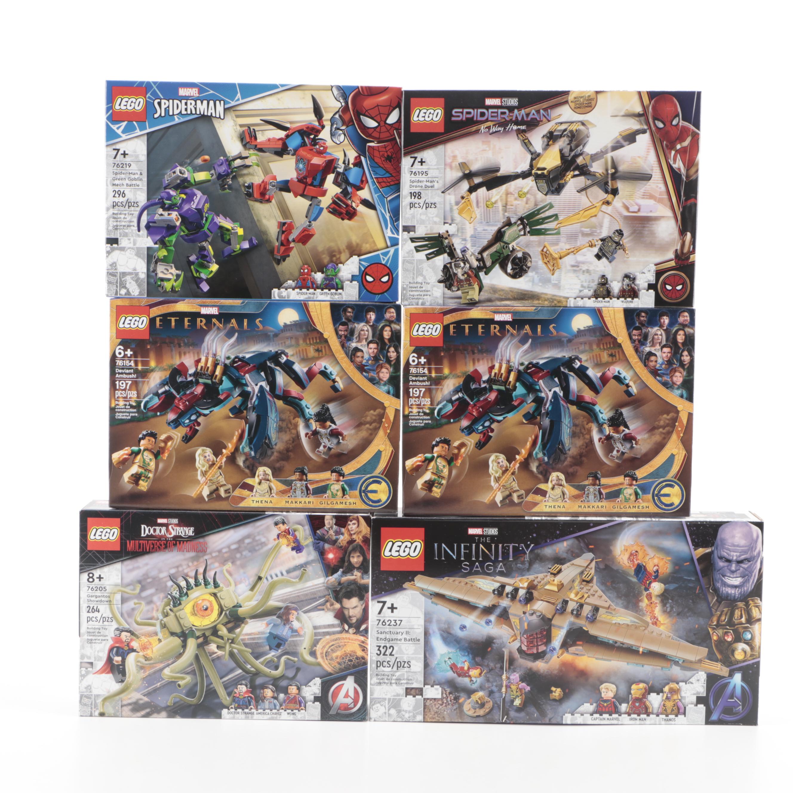 LEGO Marvel Avengers, Spider-Man, Venom, Infinity Saga, More Building ...