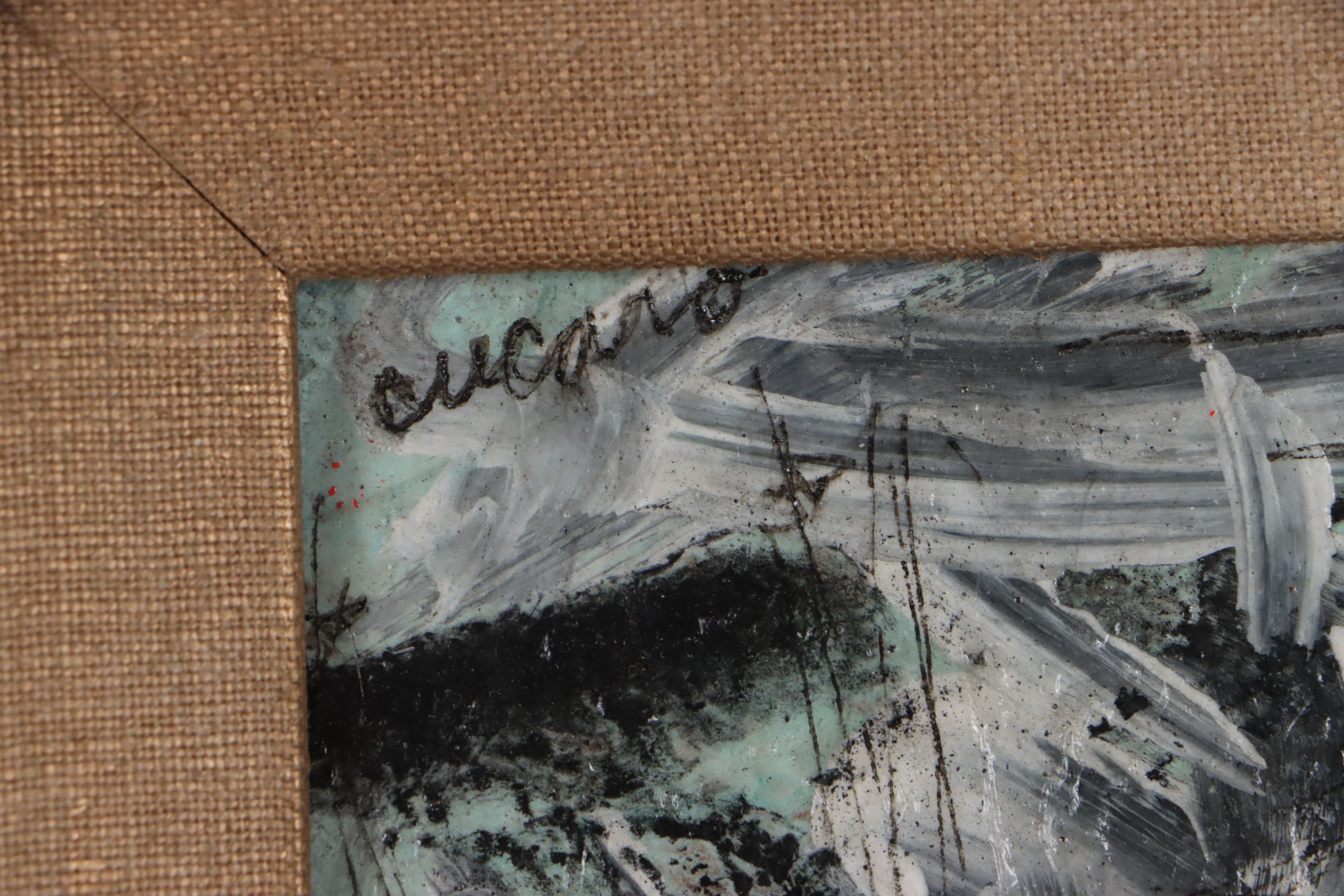 Pascal Cucaro Abstract Oil Painting | EBTH