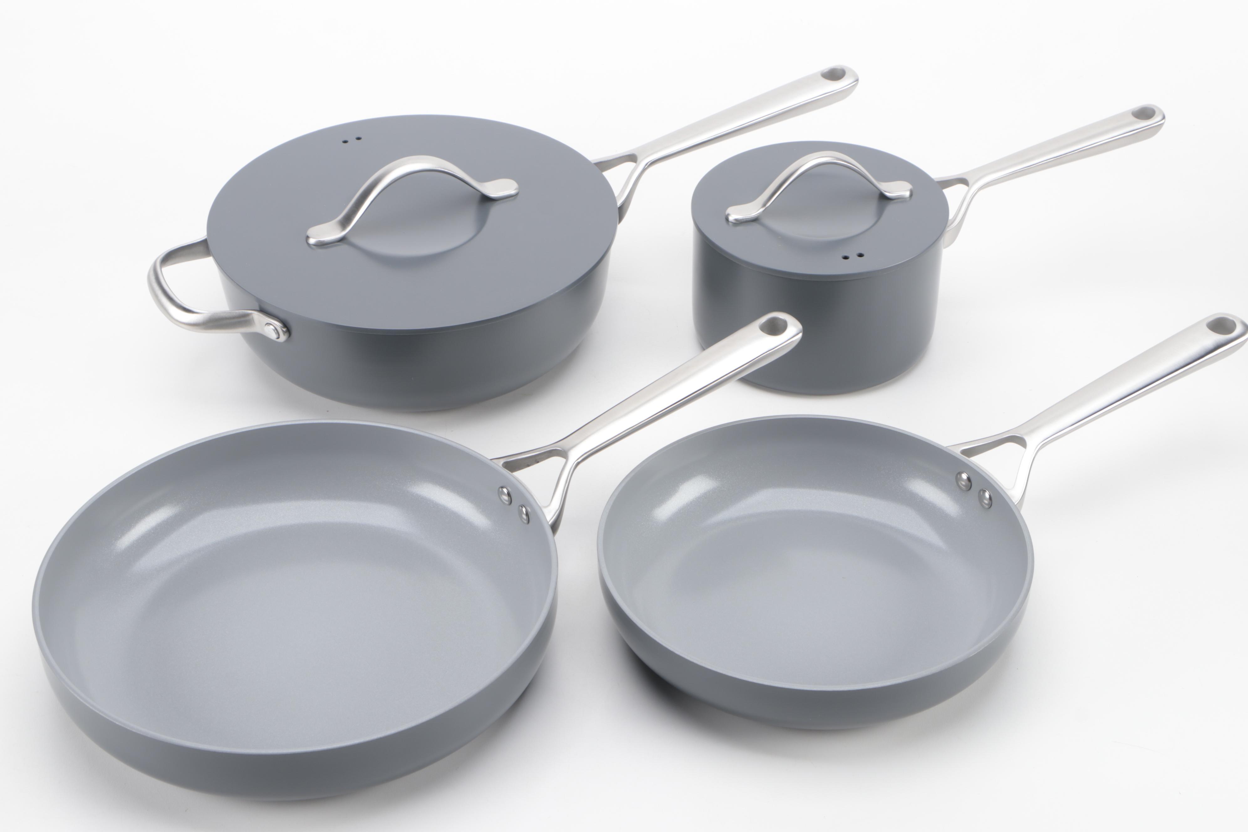 Member's Mark 11-Piece Non-Stick Ceramic Cookware Set in Gray | EBTH