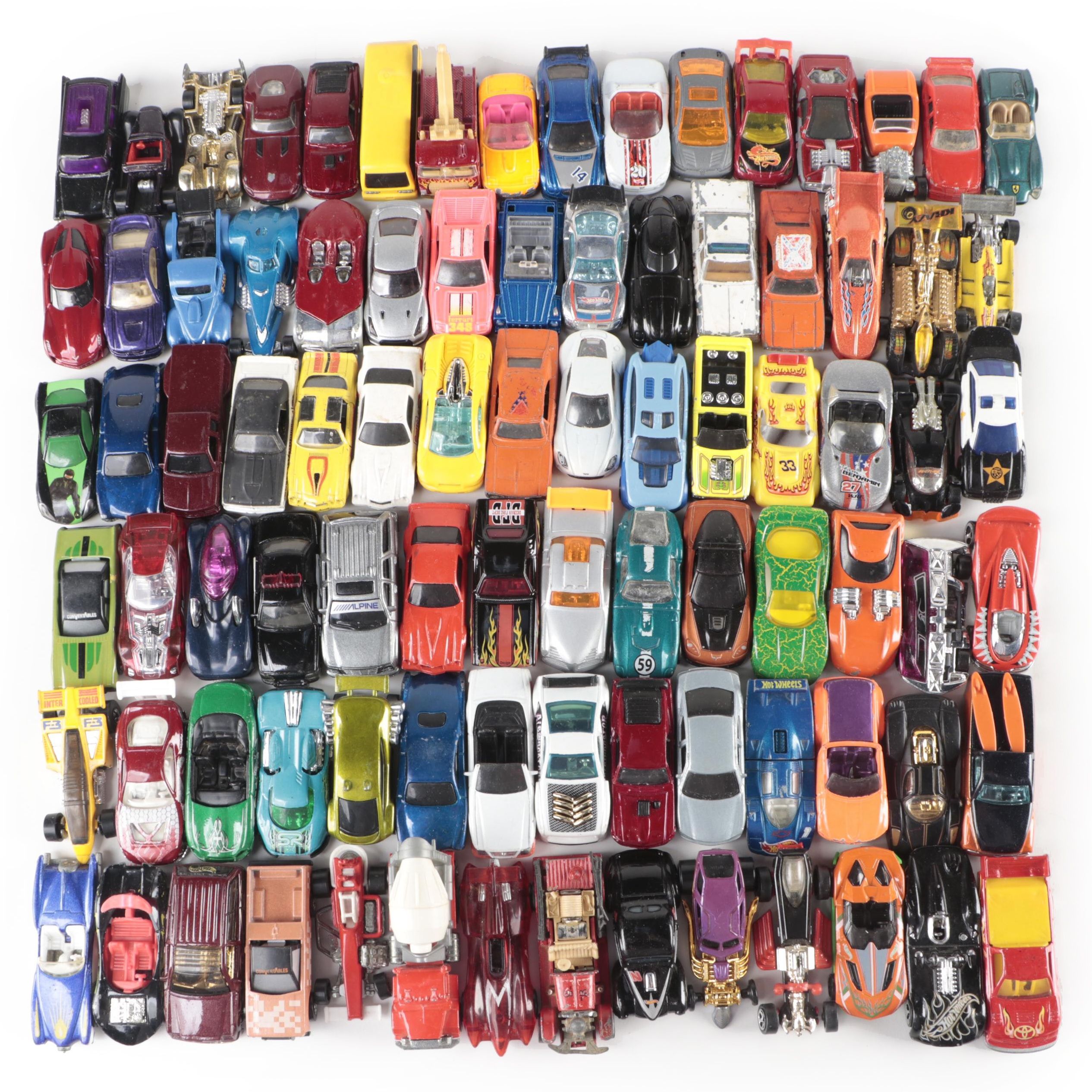 Hot Wheels and More Toy Model Cars Including Maelstrom, CX4 Race Car ...