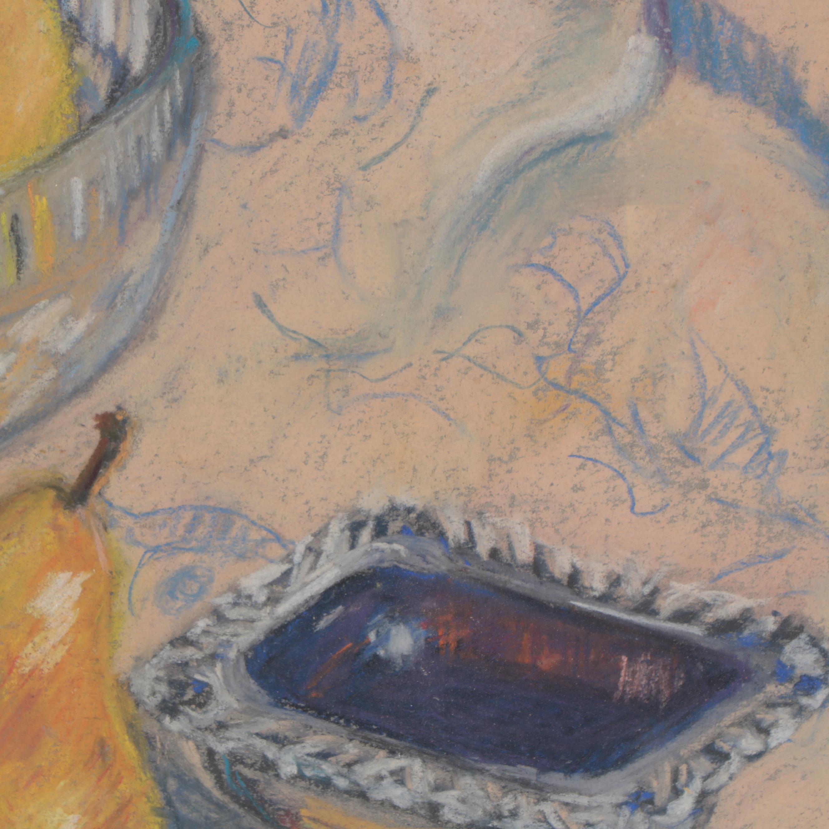 Deborah Miller Still Life Pastel Drawing of Fruit | EBTH