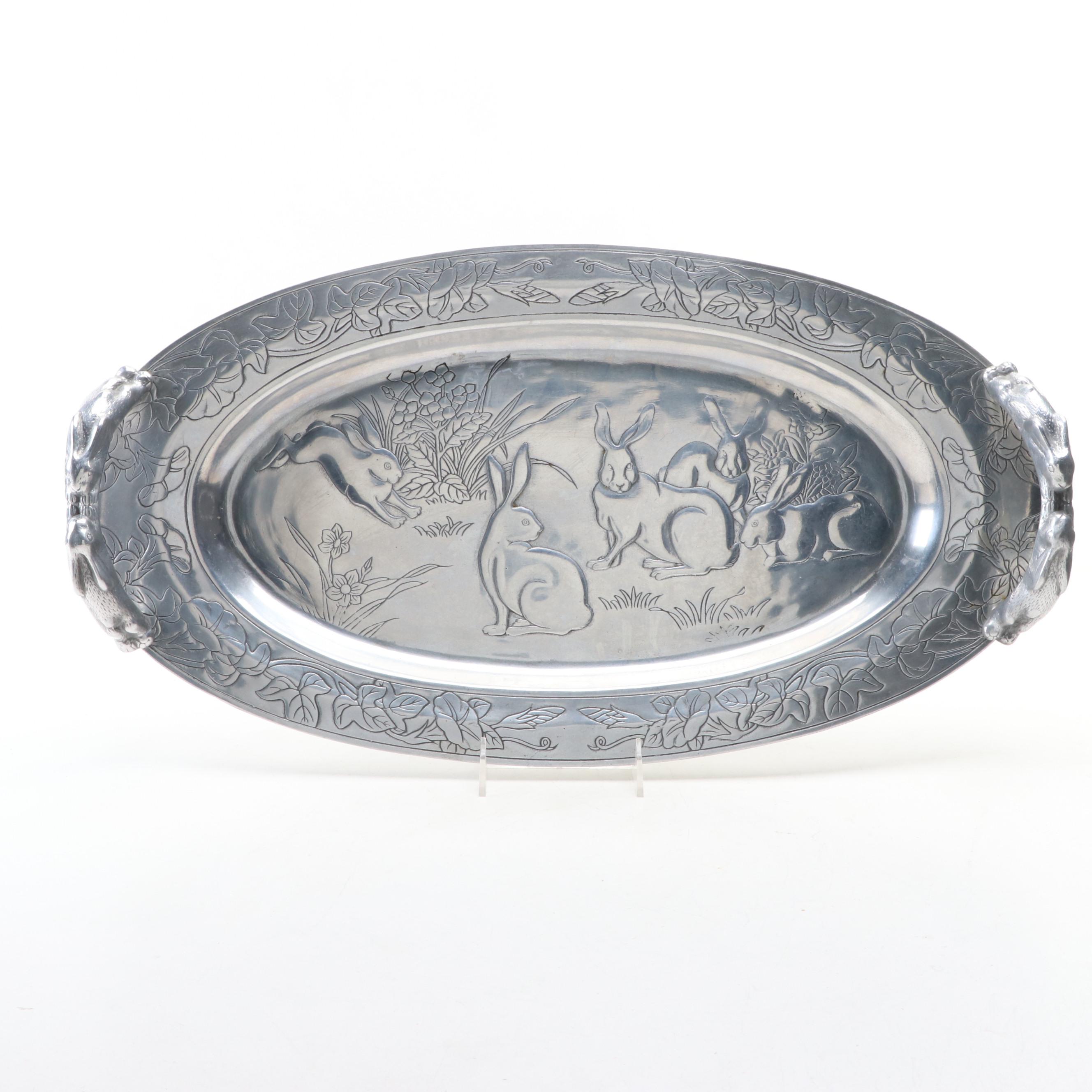 Arthur Court Designs Bunny Aluminum Serving Trays and Other ...