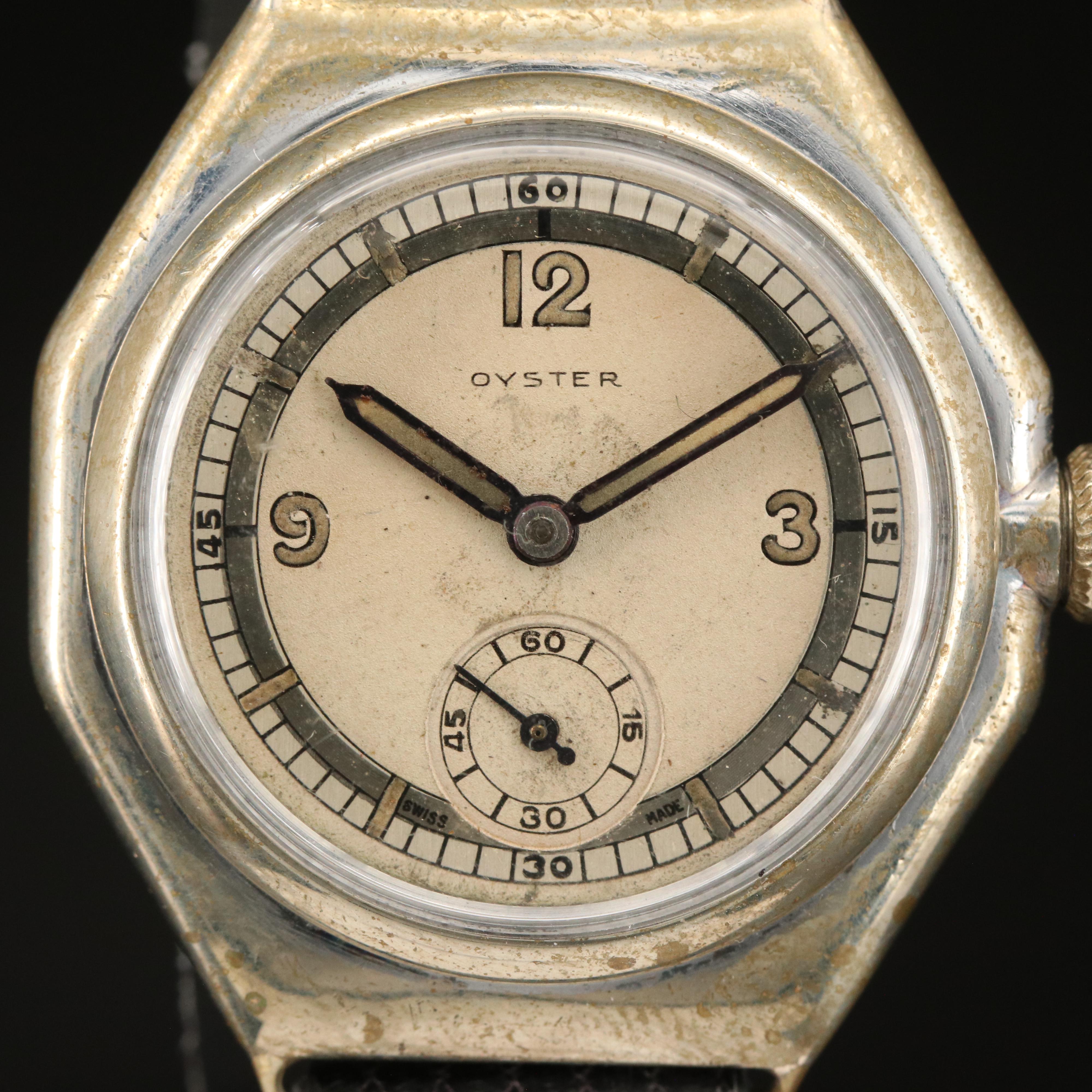 Rolex Early Oyster Octagonal Wristwatch | EBTH