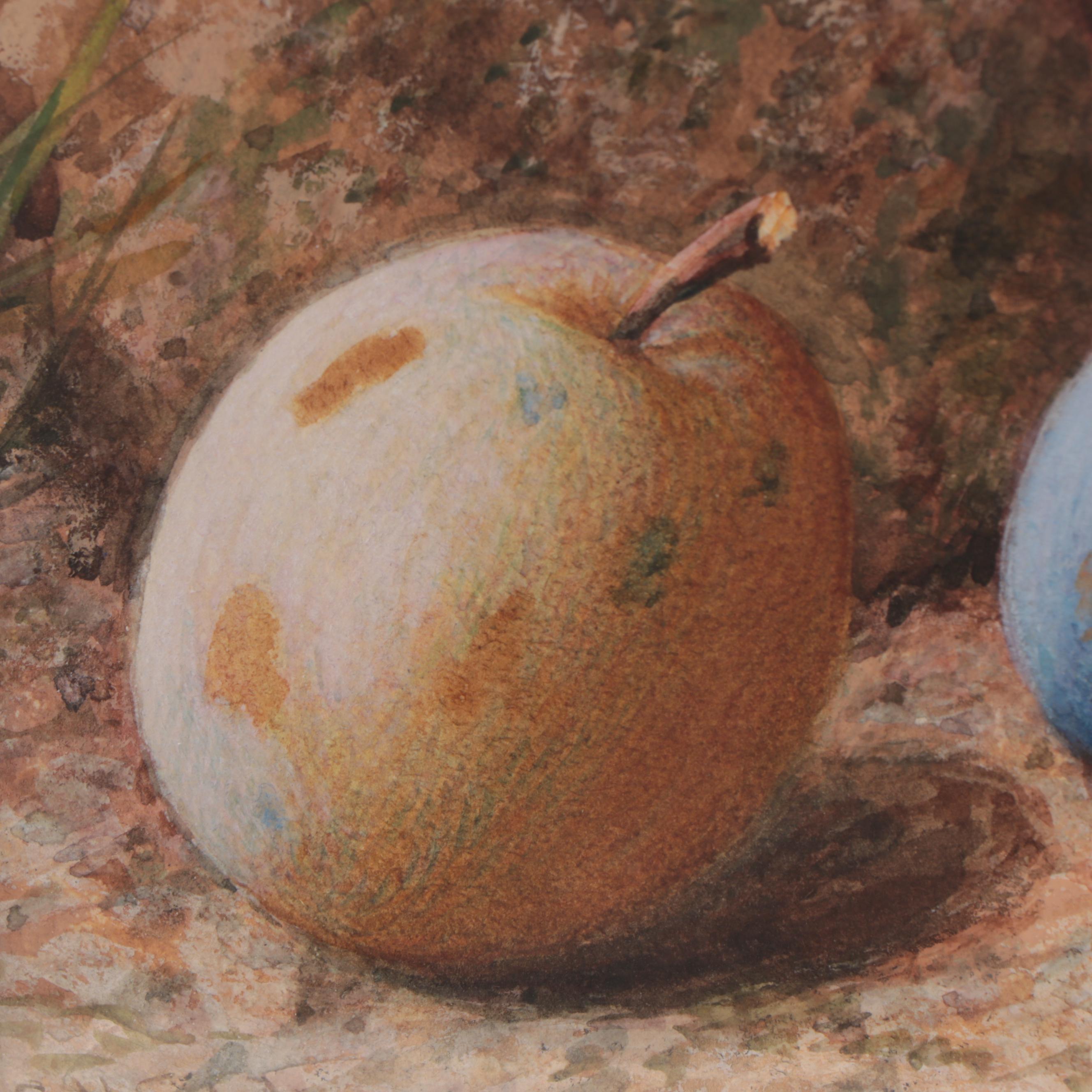 Charles Henry Slater Watercolor Painting of Still Life, 19th Century | EBTH