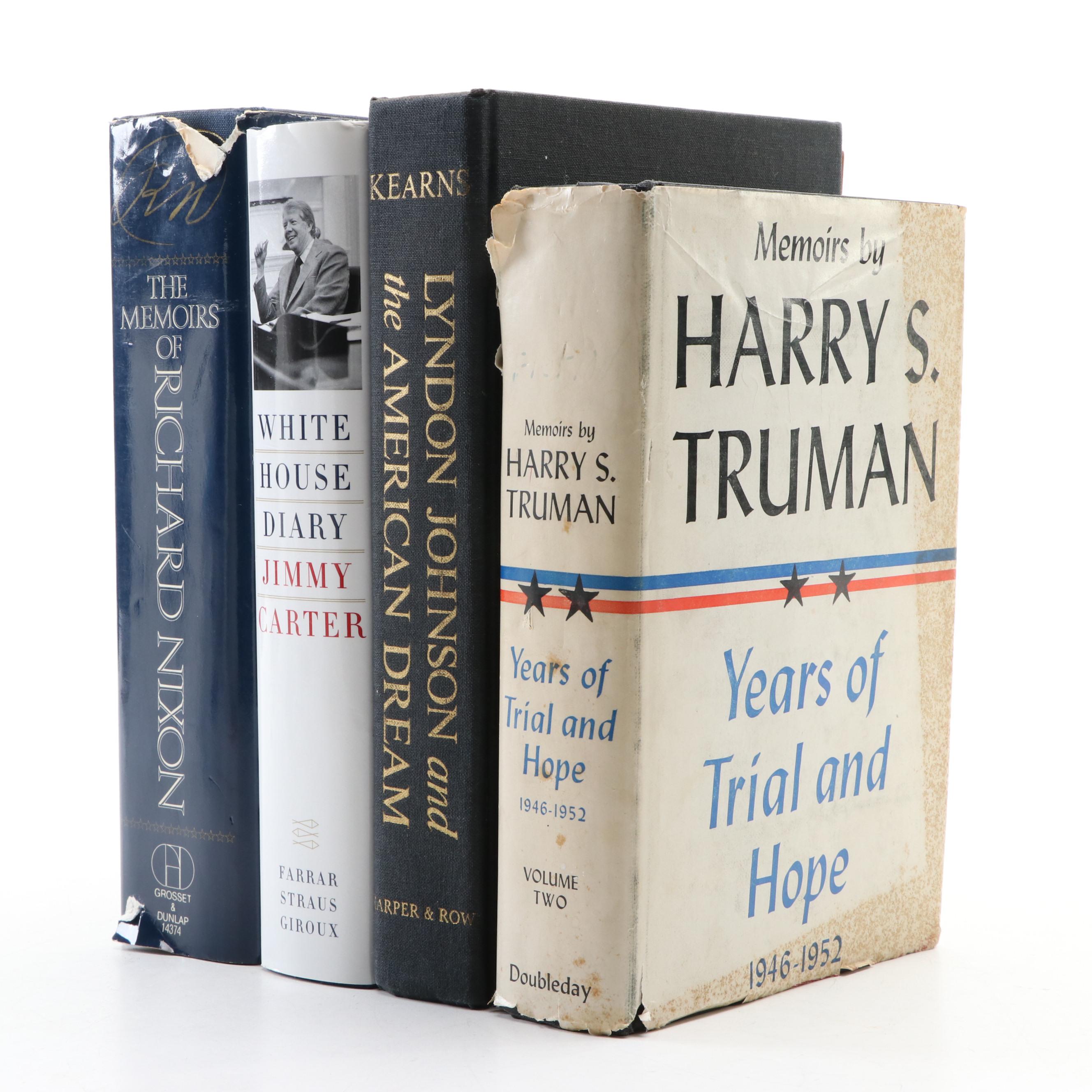 First Edition "White House Diary" by Jimmy Carter and More Nonfiction ...